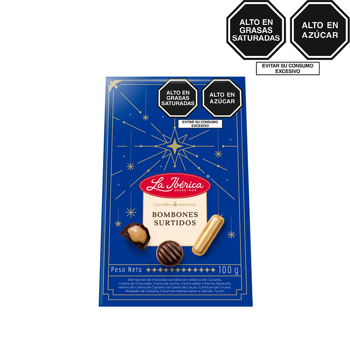 Bombones Surtidos x 100g Navidad - La Ibérica - Tienda Online