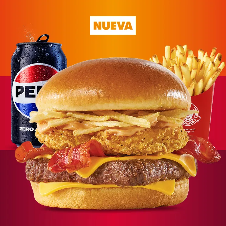 Combo Triple Meat - Wendy's Chile - Calidad es Nuestra Receta