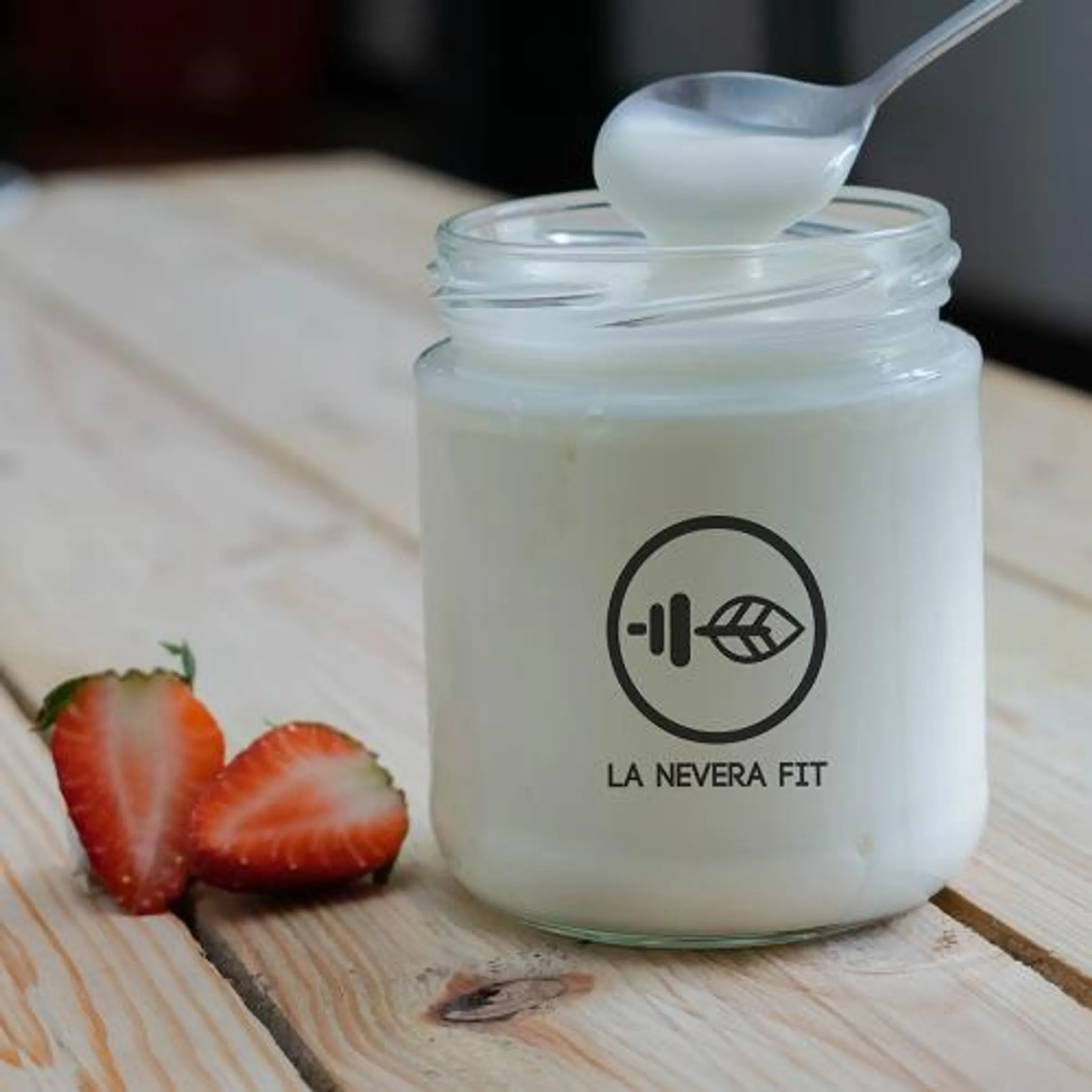 Yogurt Griego Semidescremado con Probióticos 300ml - La Nevera Fit ...