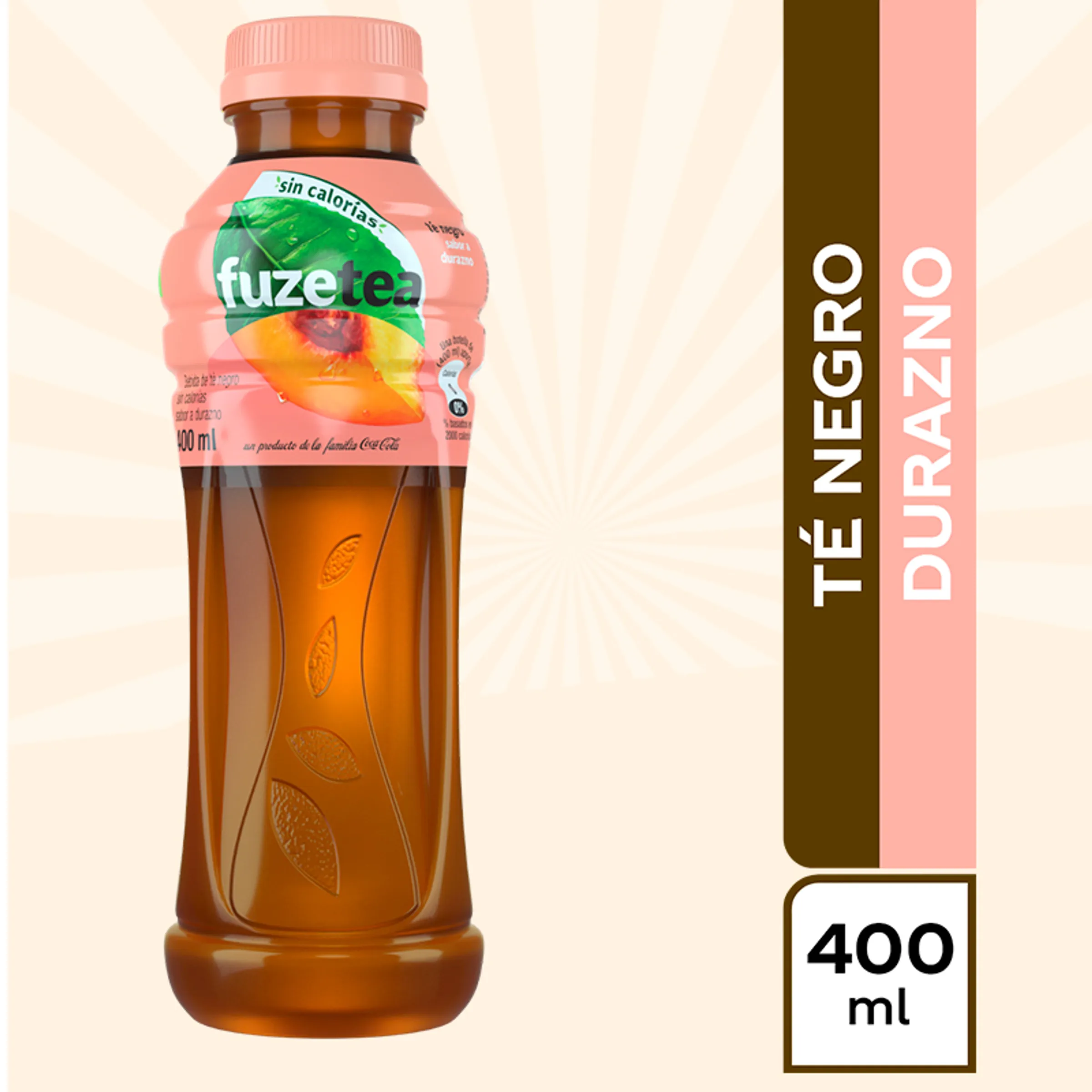 Fuze tea de durazno 400 ml - Sierra Nevada | Hamburguesas - Malteadas