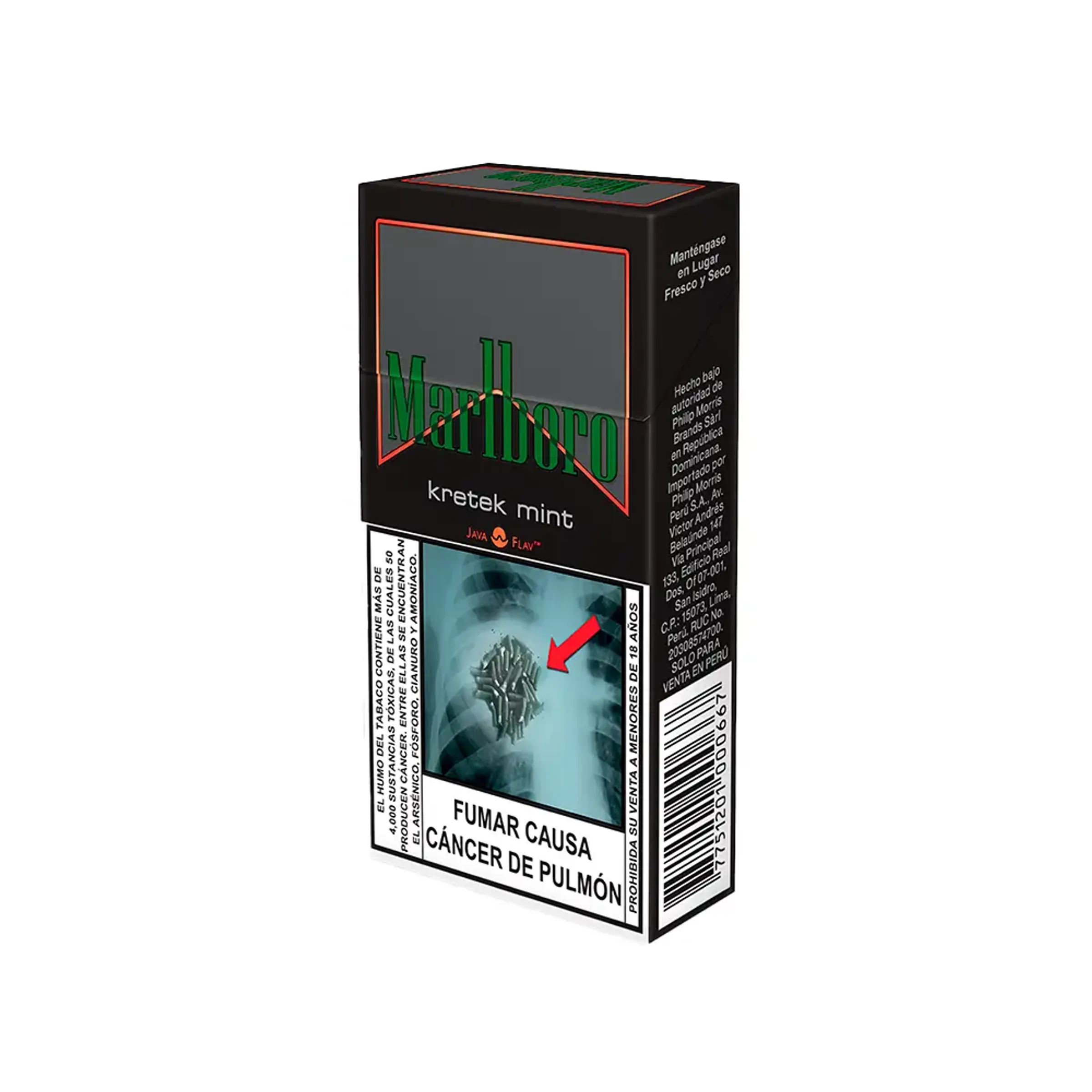 Cigarro Marlboro Kretek Mint Mnt Ks 10 und - Tambo | Cada vez más cerca