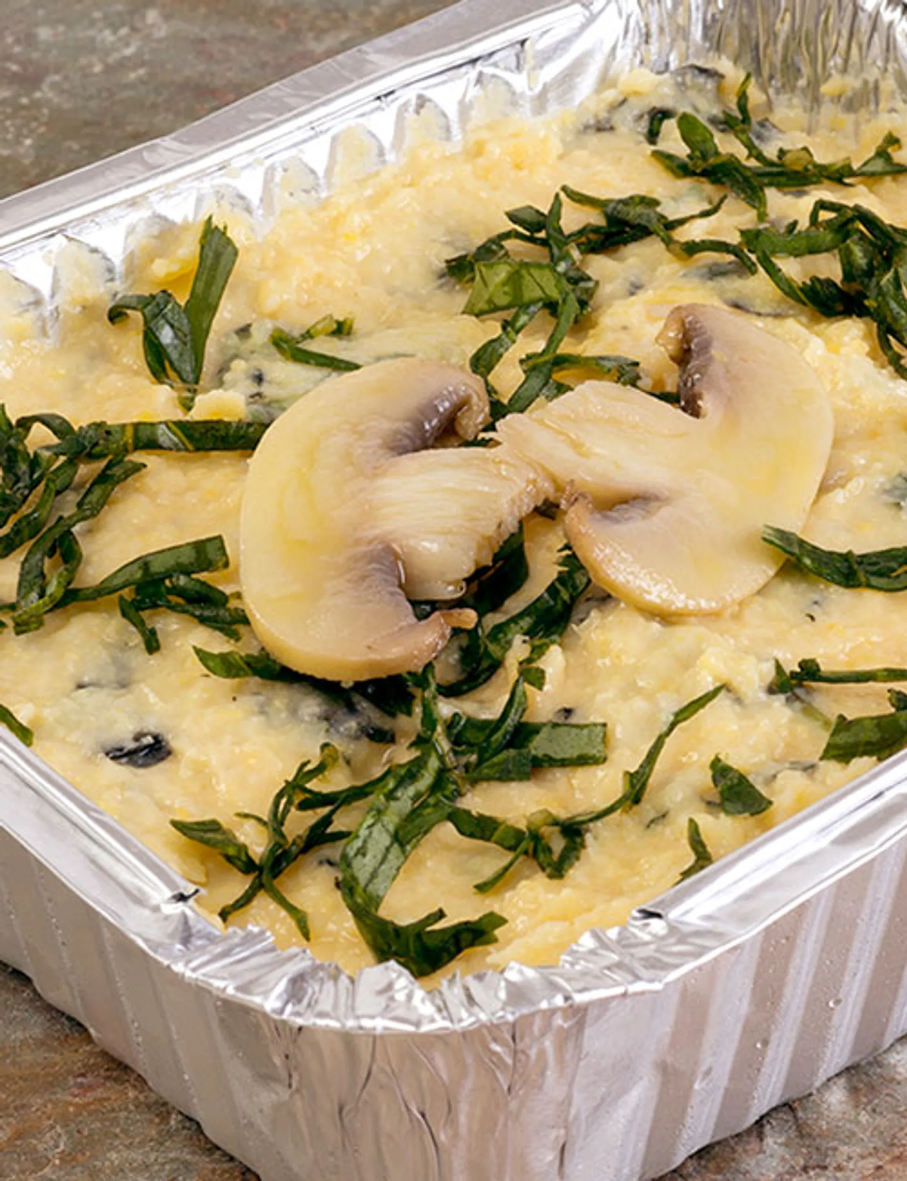 Pastel de choclo vegetariano individual - El secreto de la comida hogareña