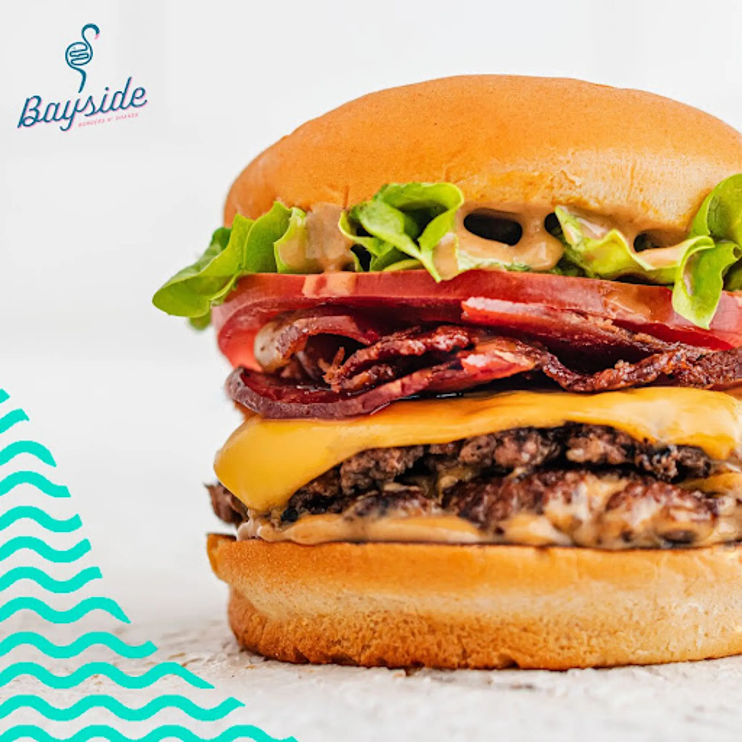 Sunrise Burger - Bayside - Burgers n' Shakes #BaysideTakesSantiago