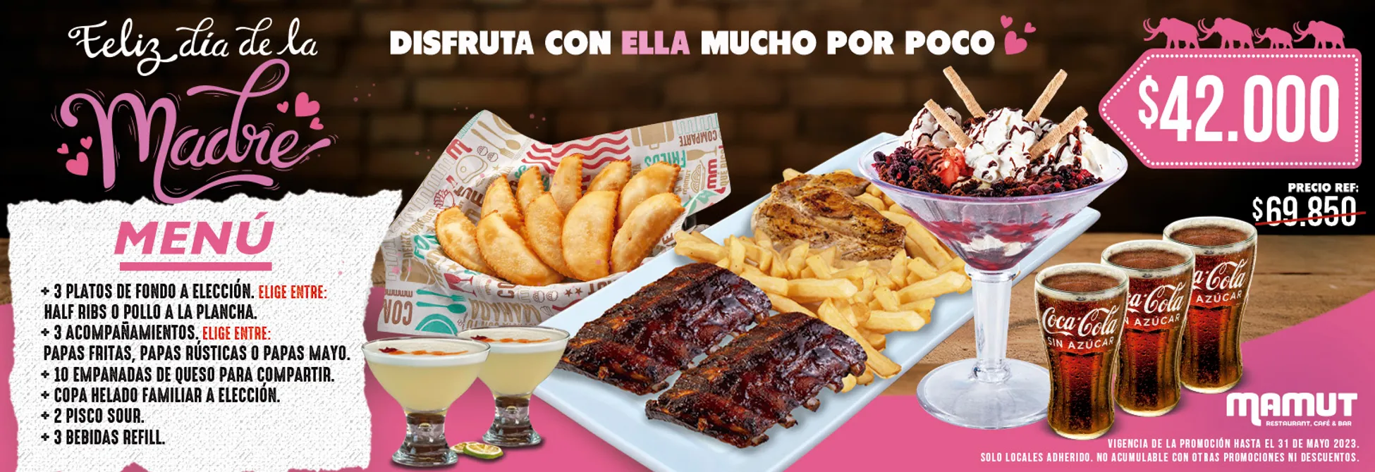 Mamut, la cadena líder de restaurantes de comida casual en Chile.