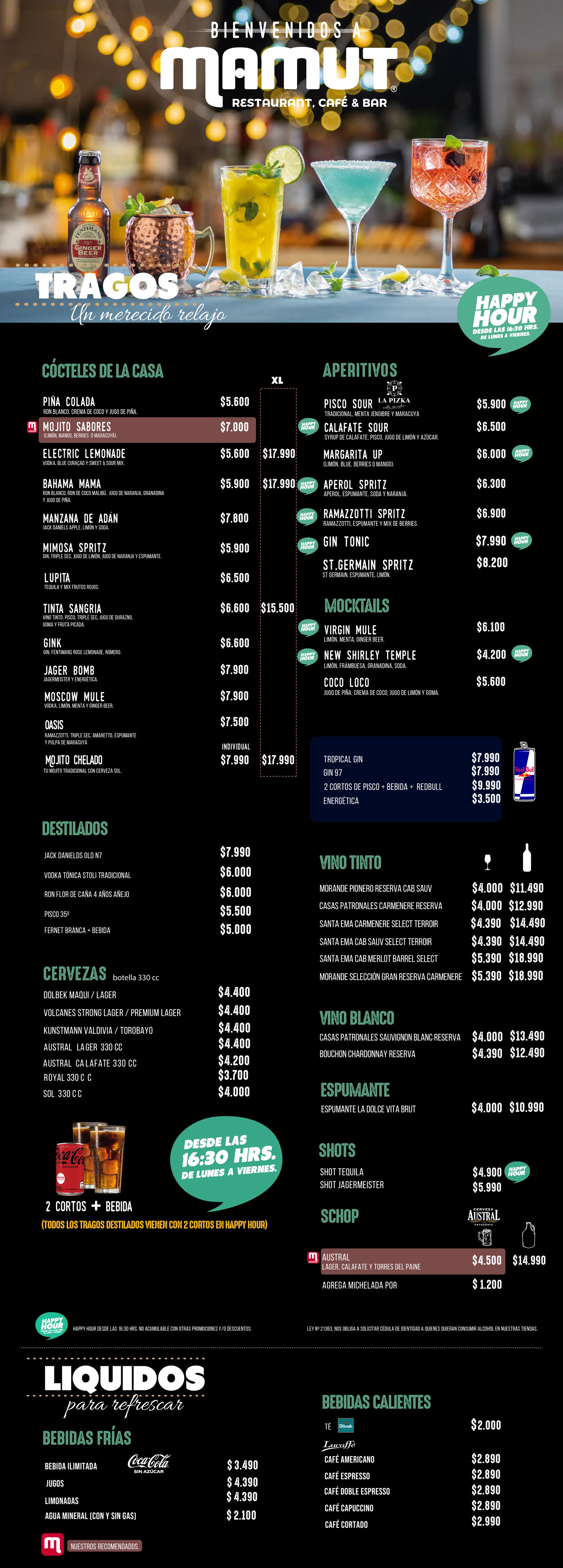 Mamut: líderes en gastronomía, experiencias únicas para cada ocasión.