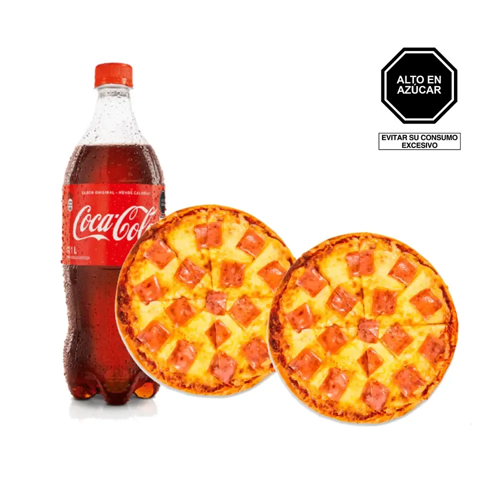 Pack (2 Pizza Familiar Americana + 1 Coca Cola x 1 Lt) - Tambo | Cada ...
