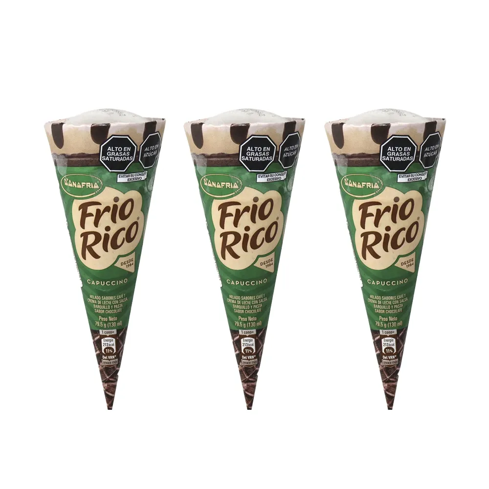 Pack 3 Helado Frio Rico Cappuccino Helado X 120 Ml - Tambo | Cada vez ...