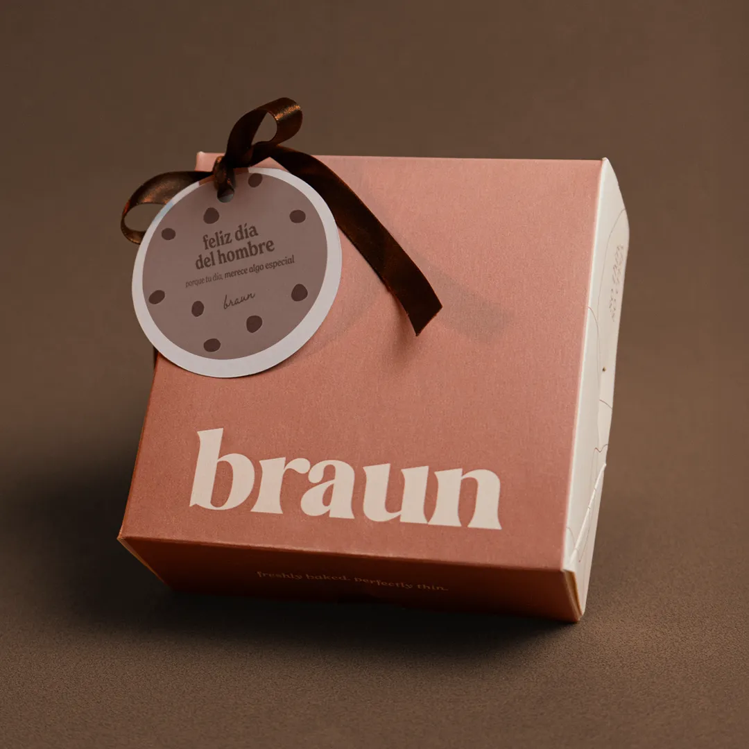 Caja 3 Thin Cookies Edición Día del Hombre - braun cookies | galletas ...