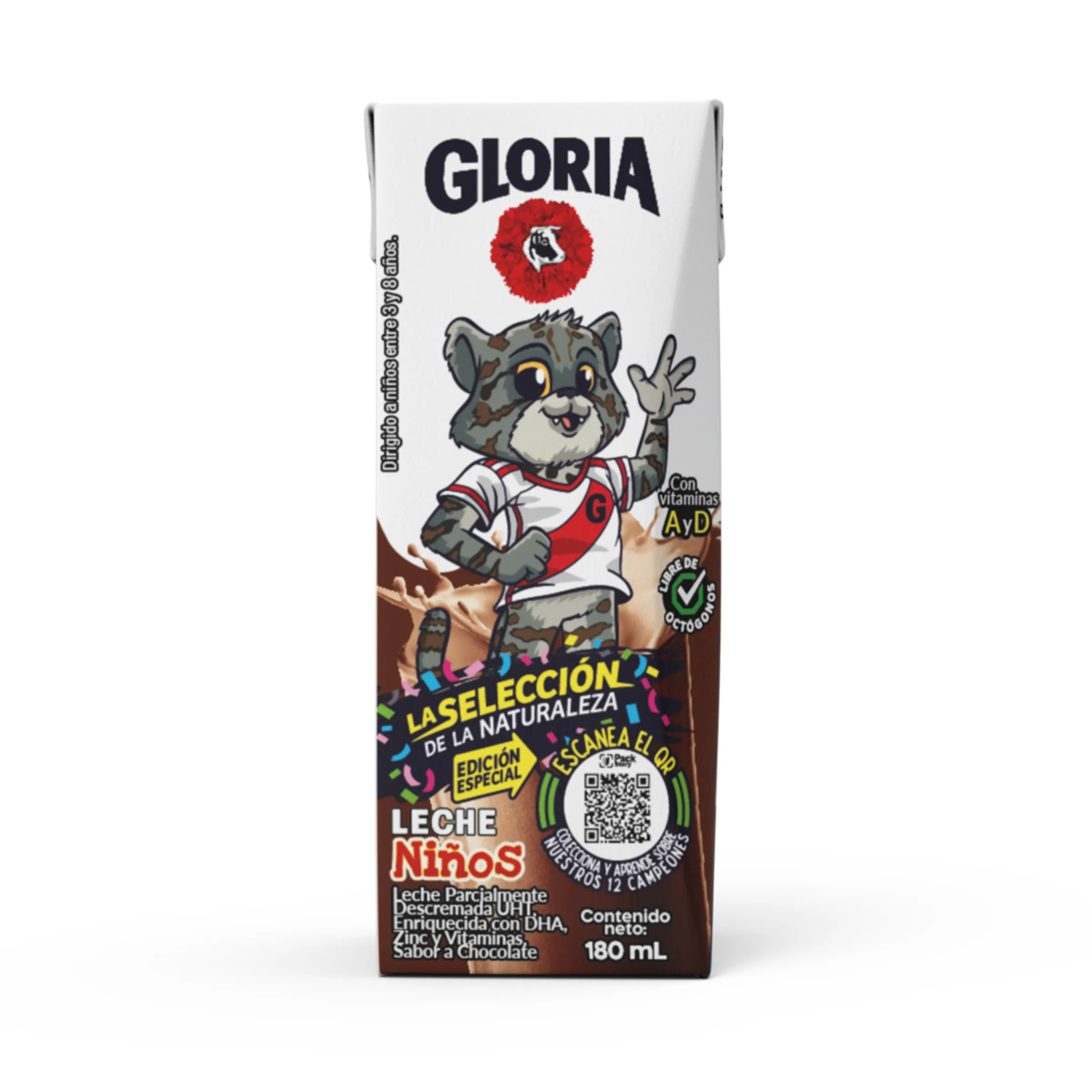 Leche Chocolatada Gloria UHT 180 ml - Tambo | Cada vez más cerca