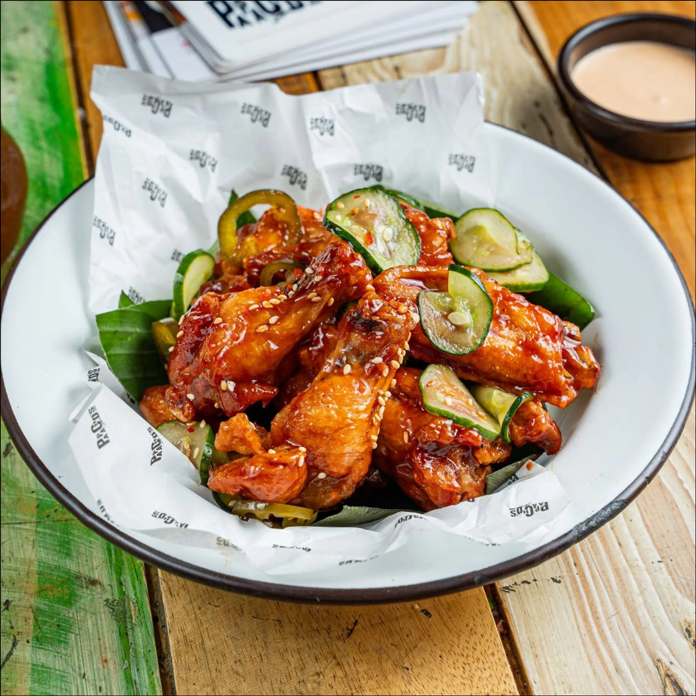 Las wings: las korean bbq - Papacho's | Delivery