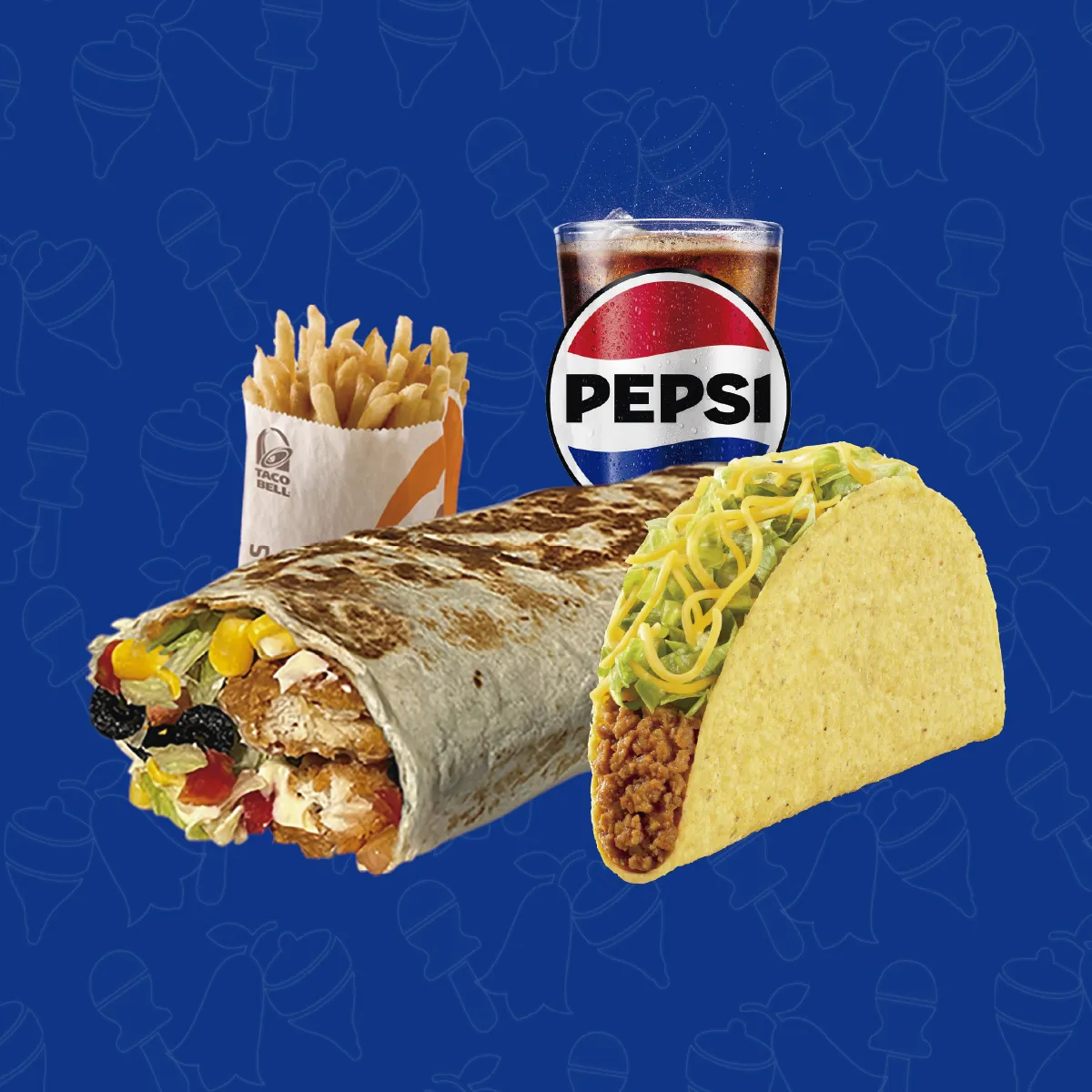 Combo Criollo Crispy - Taco Bell