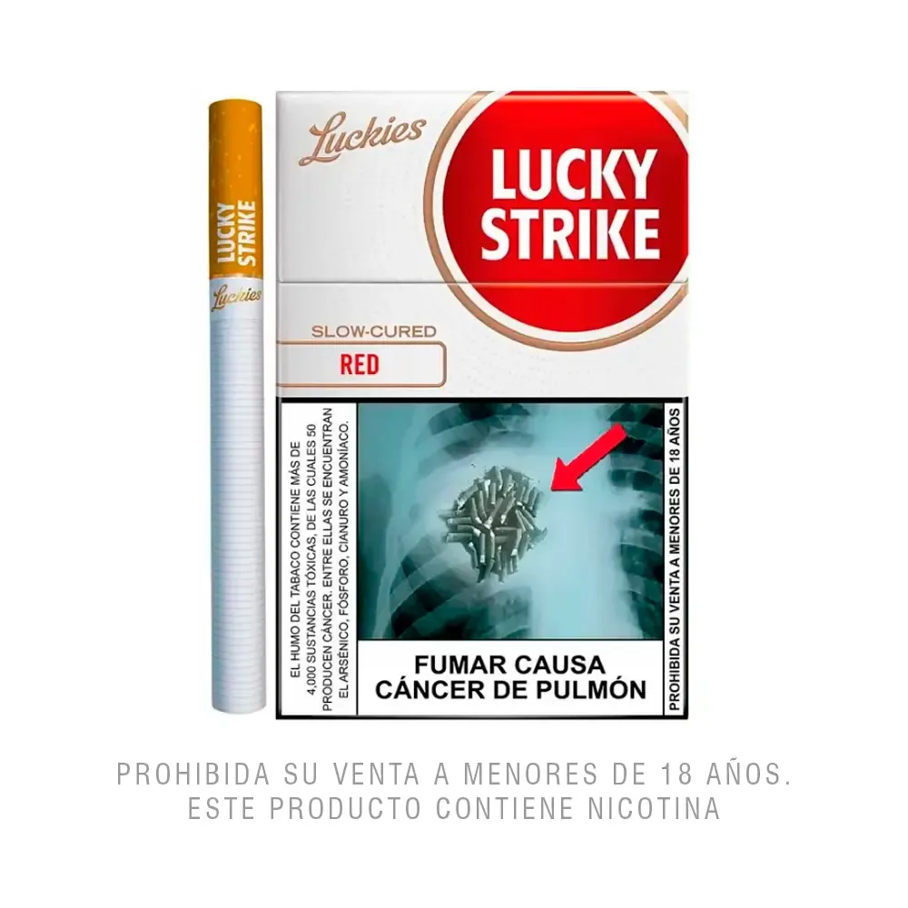 Cigarro Lucky Strike Red X 20 Und - Tambo | Cada vez más cerca