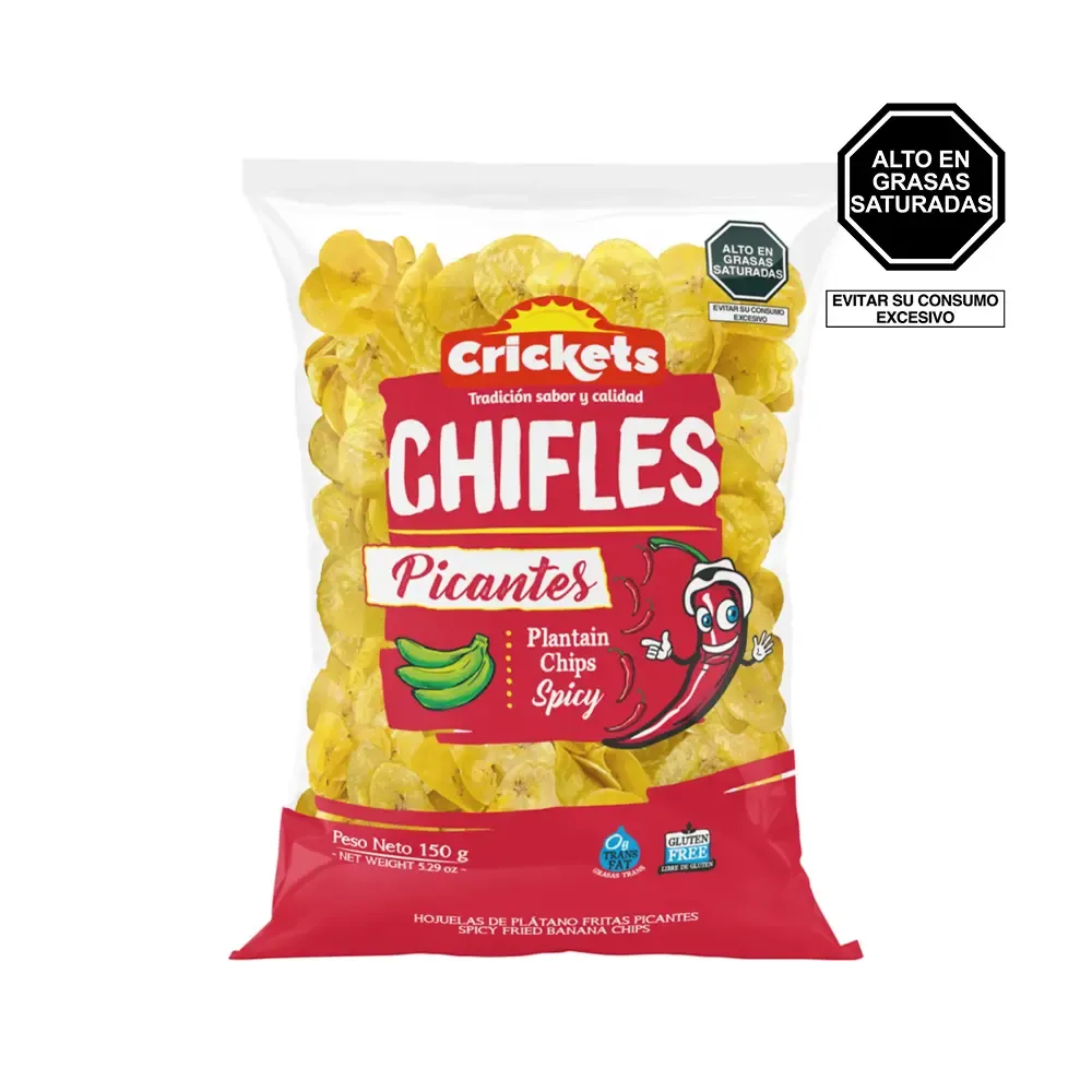 Chifles Crickets Picante 150 gr - Tambo | Cada vez más cerca