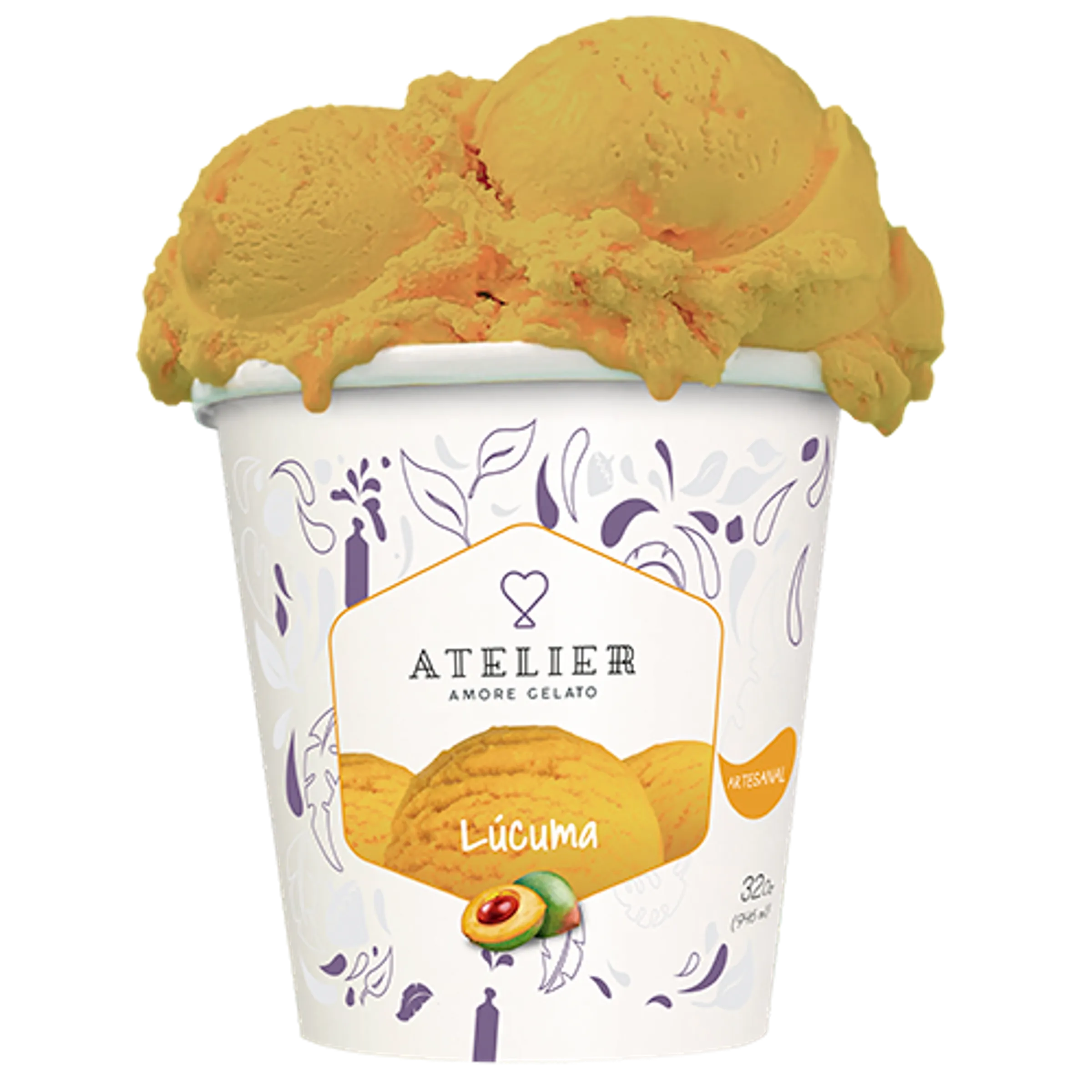 Helado Lúcuma 1 litro - La Casa del Alfajor | El que viene una vez ...