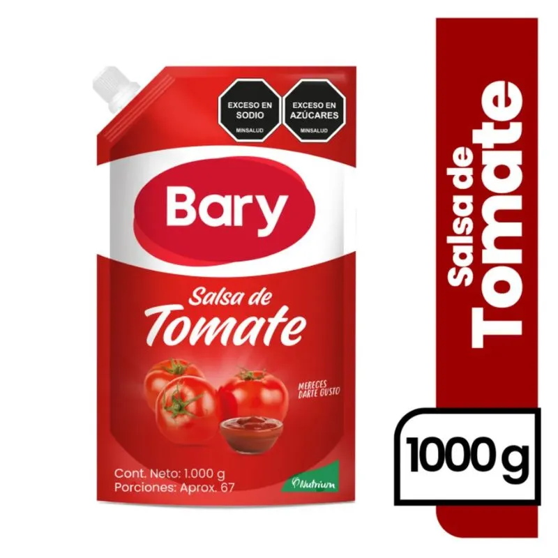 Salsa de tomate bary x 1000 grs doy pack - Supermercados La 80 | Compra ...