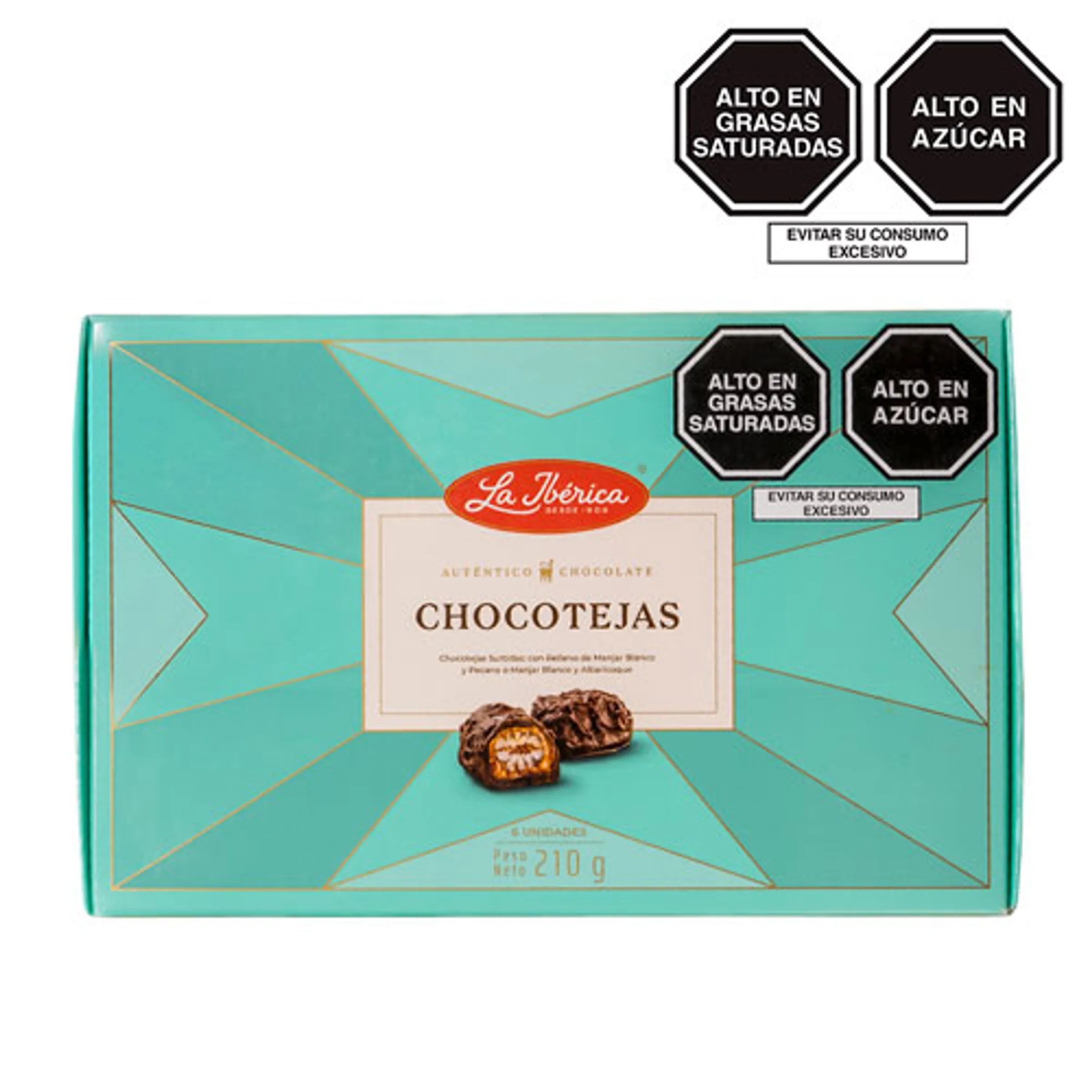 Chocotejas x 210 g - La Ibérica - Tienda Online