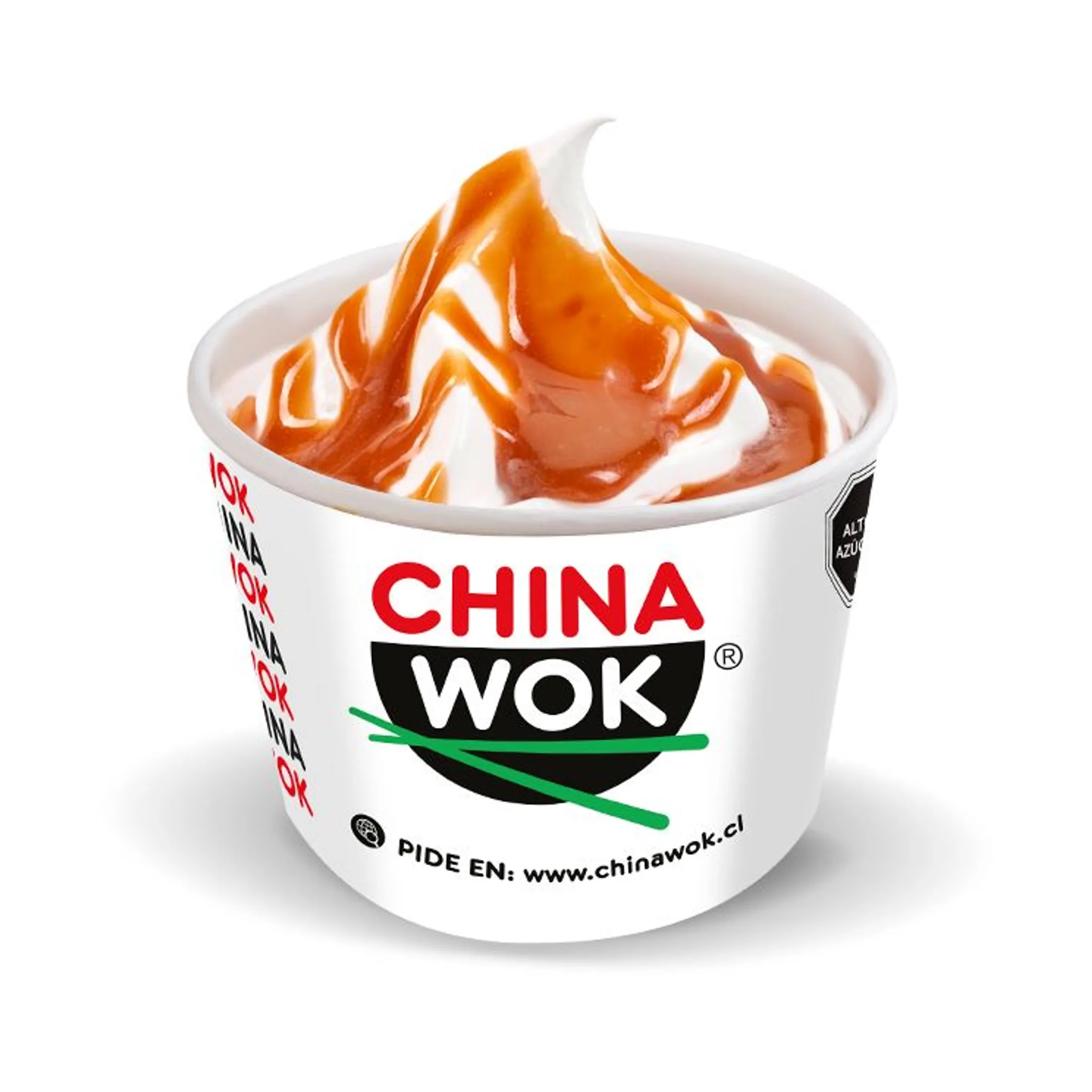 Sundae Manjar - China Wok | Todo sabe mejor al wok!