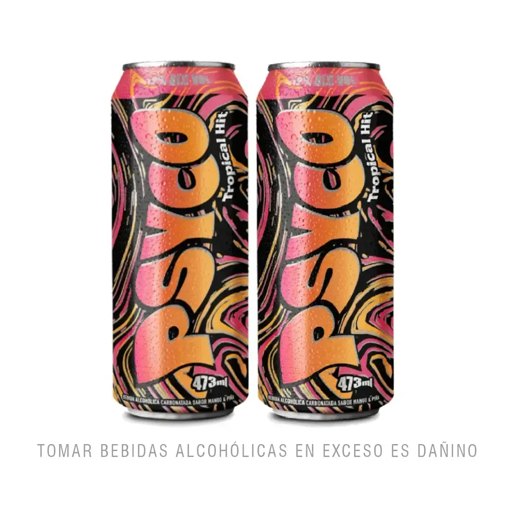 Pack (2 Rtd Psyco Tropical Hit x 473 Ml) - Tambo | Cada vez más cerca