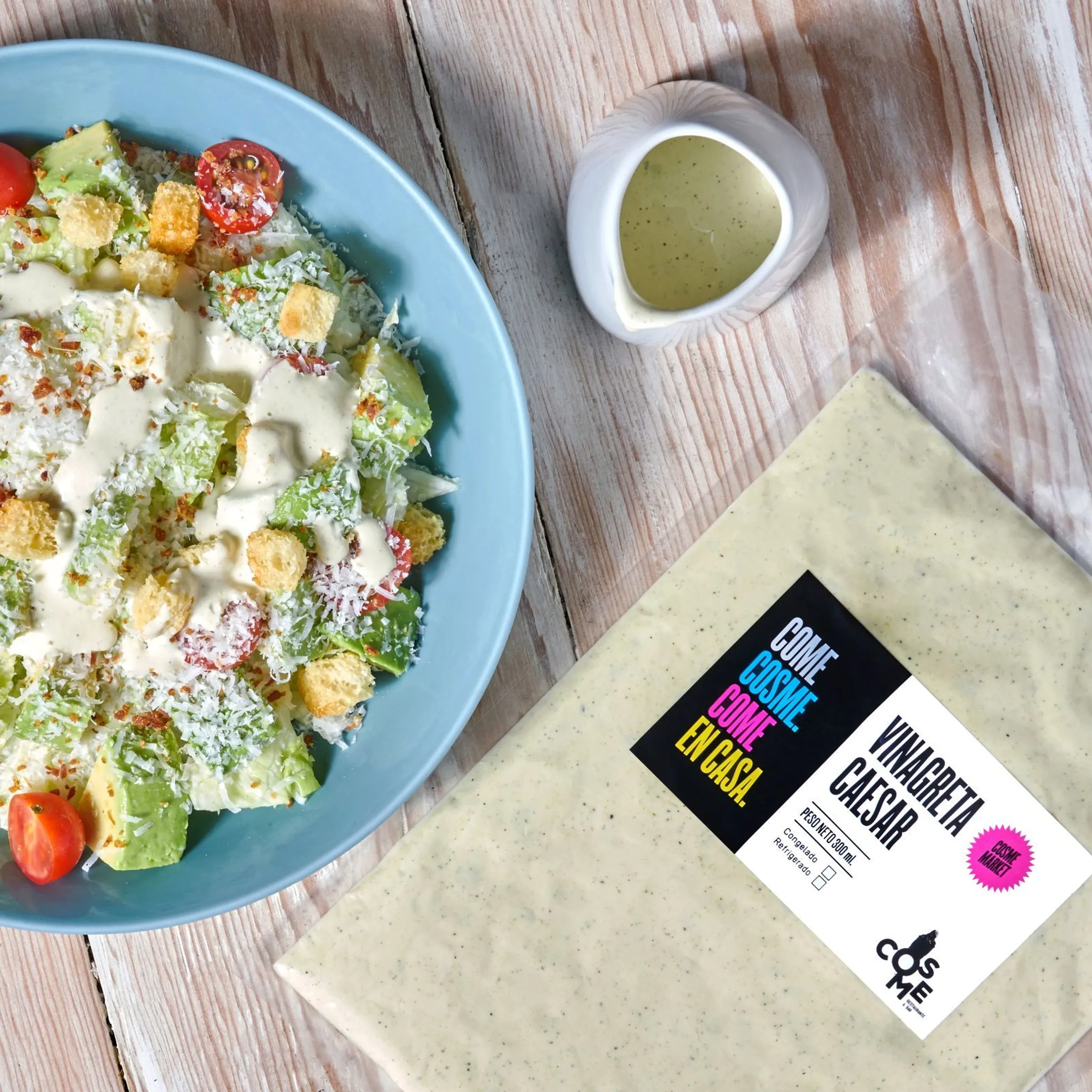 Vinagreta caesar´s x 300ml - Cosme Restaurante | Pide online