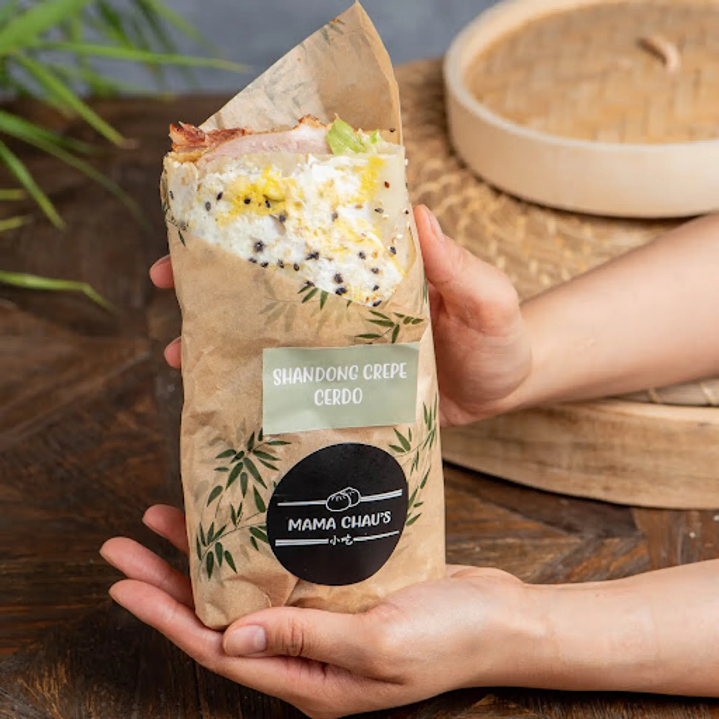 Shandong crepe con cerdo - Mama Chau’s | Comida china de verdad