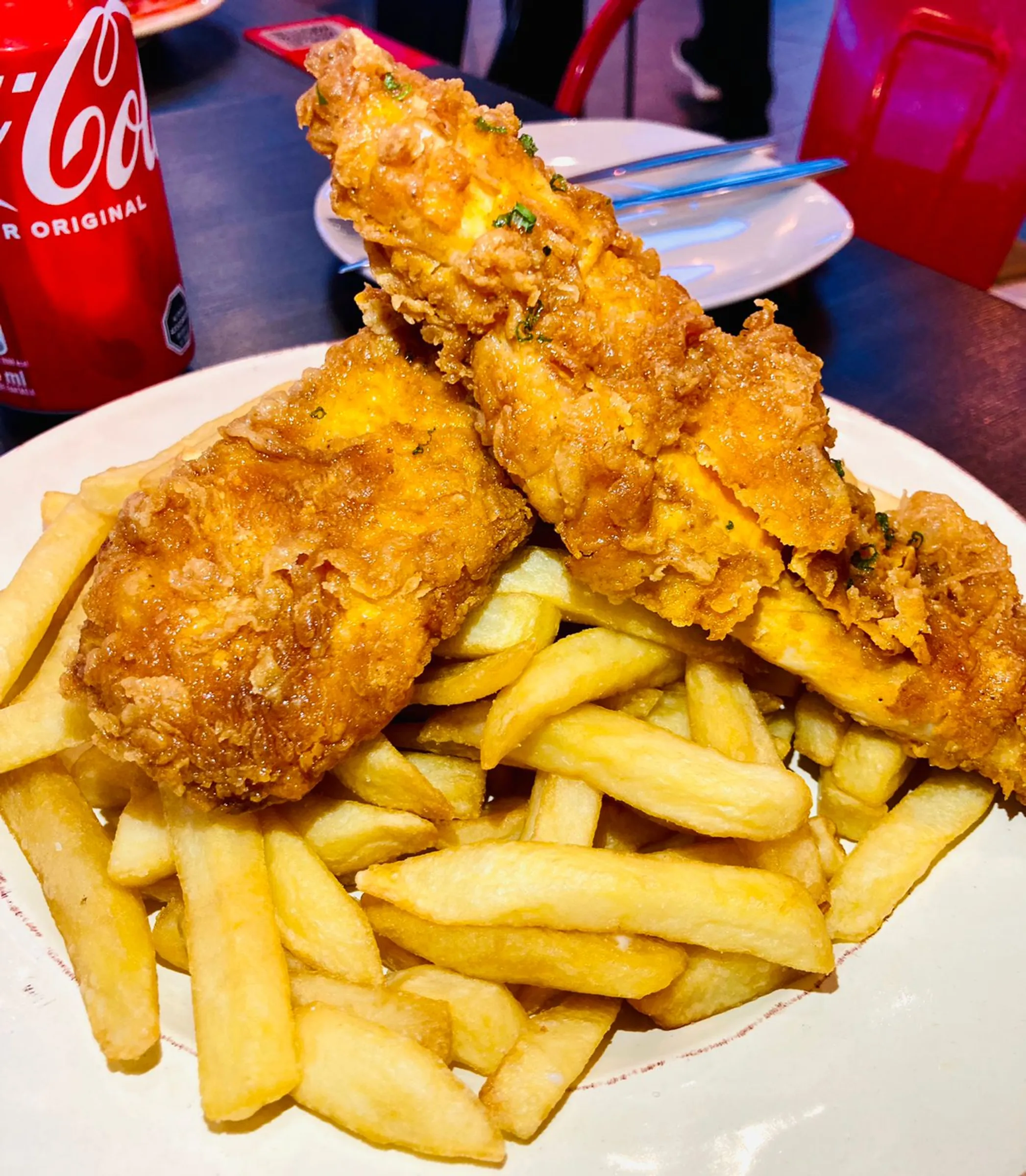 Reineta o Pollo plancha con papas fritas - Minami Sushi Antofagasta · Sushi a Domicilio y Restaurant