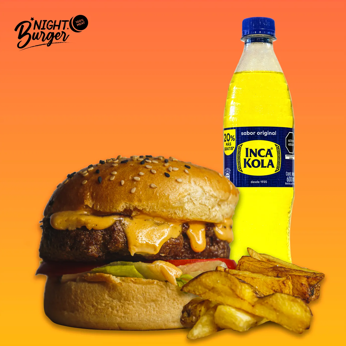 Night Burger | Pide online