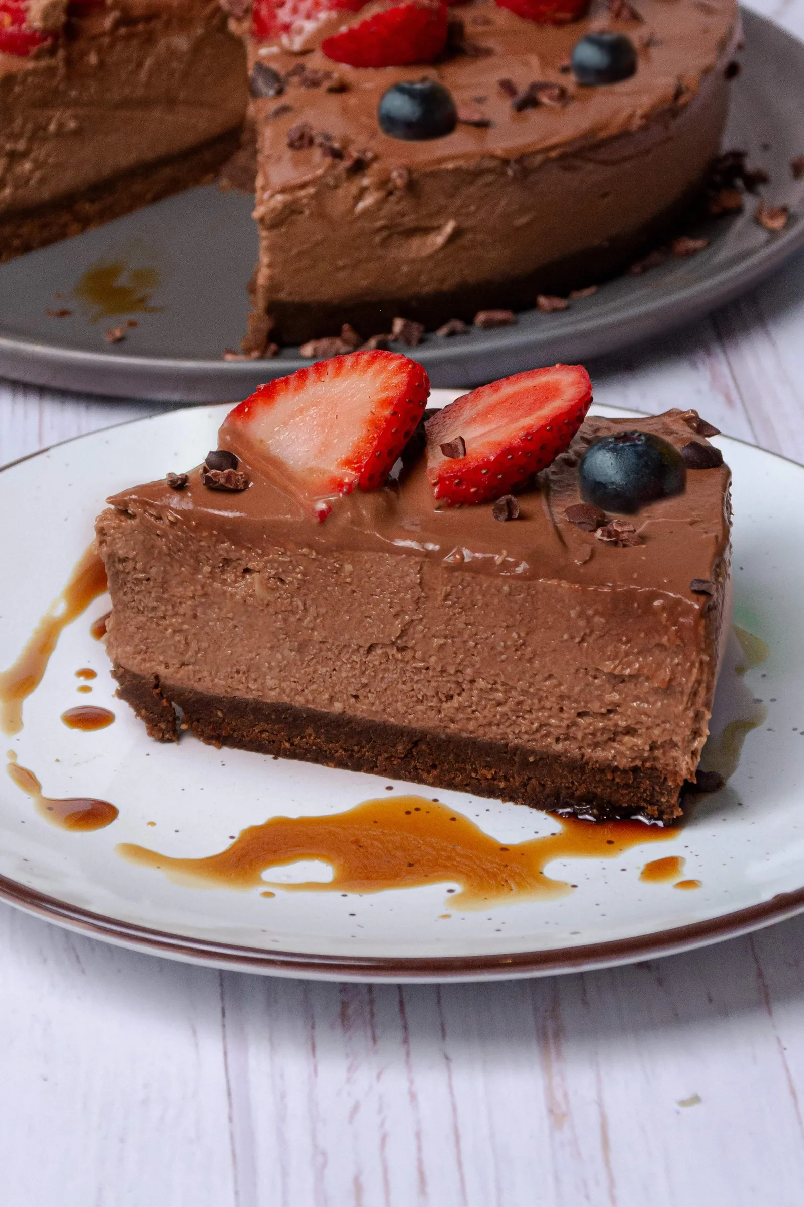 Cheesecake de Chocoplátano - La Nevera Fit | Pide online