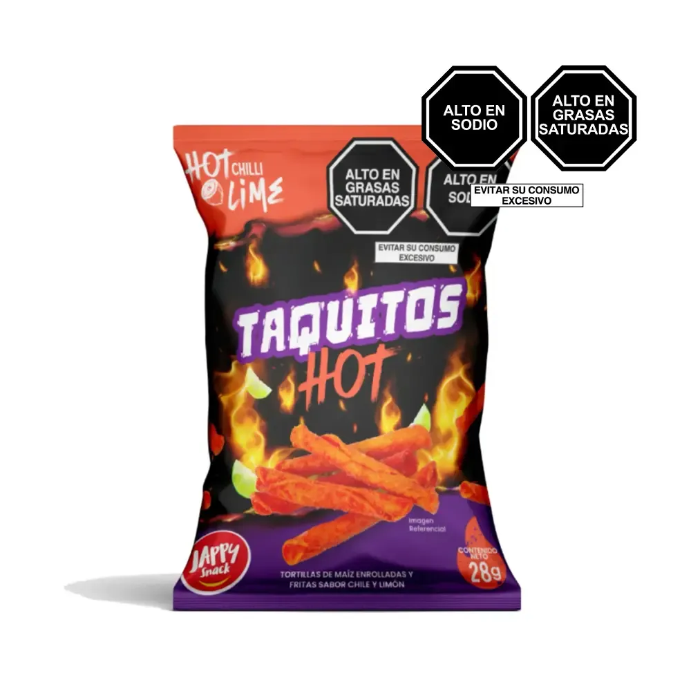 Taquitos Hot Jappy Snack 84 gr - Tambo | Cada vez más cerca