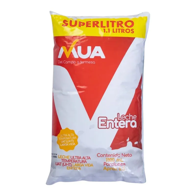 Leche mua entera uht x 1100 ml superlitro - Supermercados La 80 ...