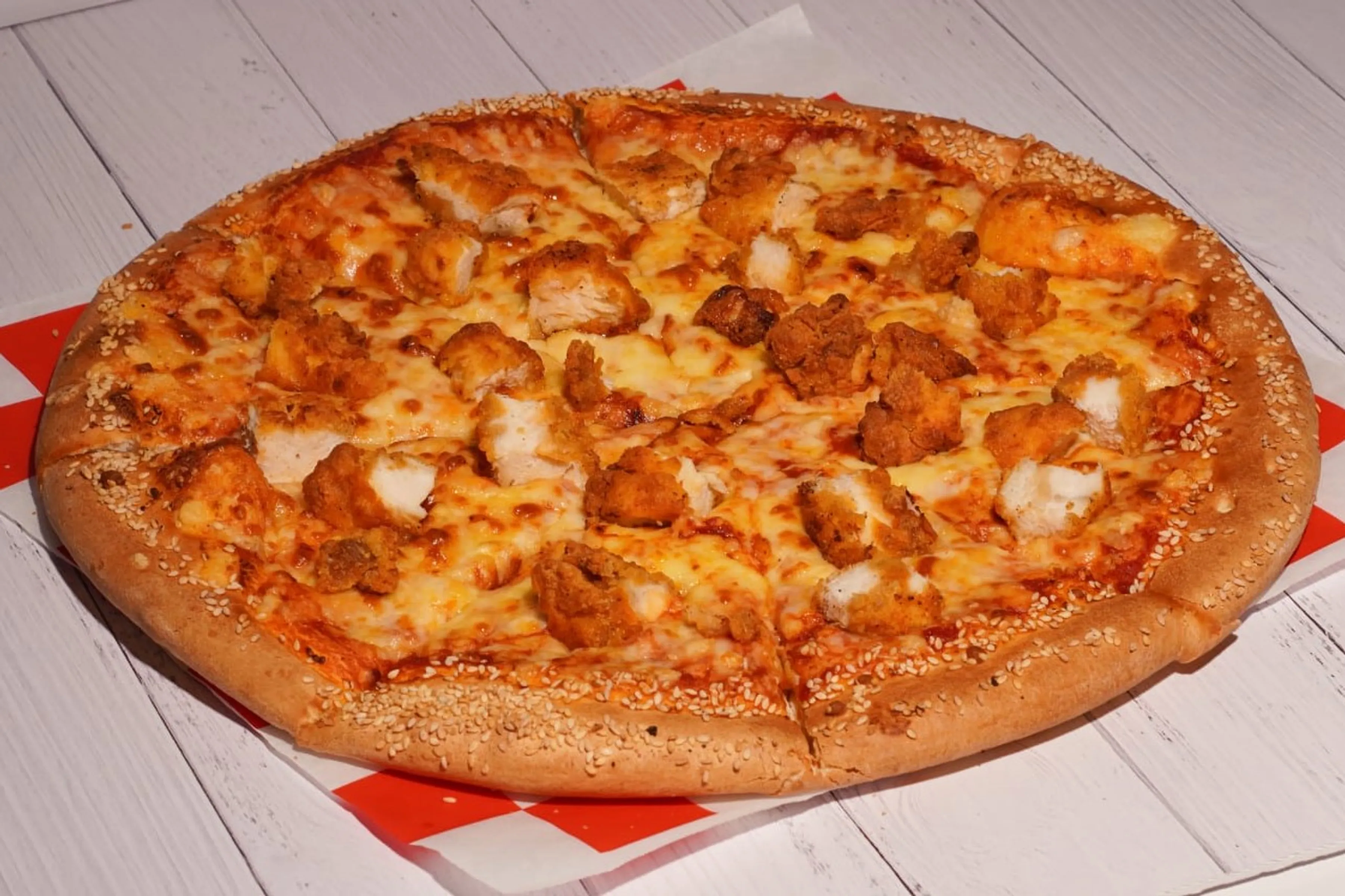 Pizza con Boneless - Mister Pizza | ¡Es otra onda!