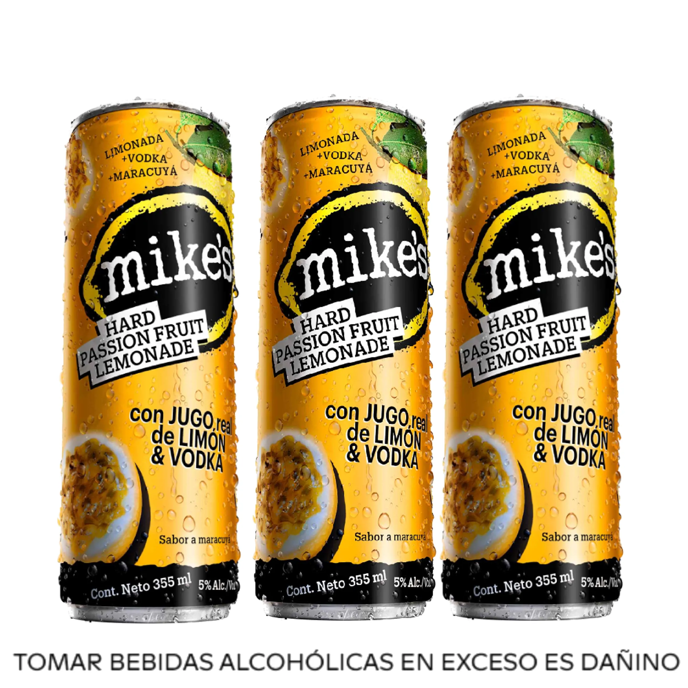 Pack (3 Rtd Mikes Passion Fruit Lemonade x 355 Ml) - Tambo | Cada vez ...