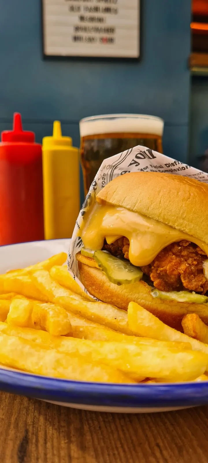Special Chicken Burger - Holy Moly - Back To Basics