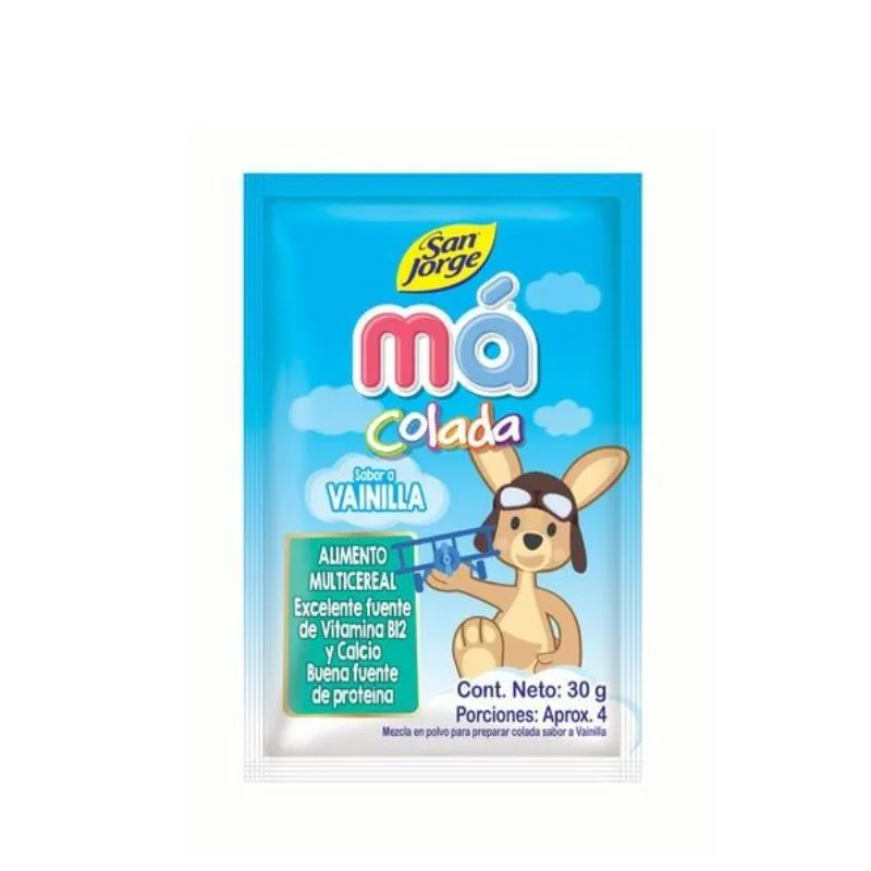 COLADA SAN JORGE MA VAINILLA 30G - Supermercados La 80 | Compra online