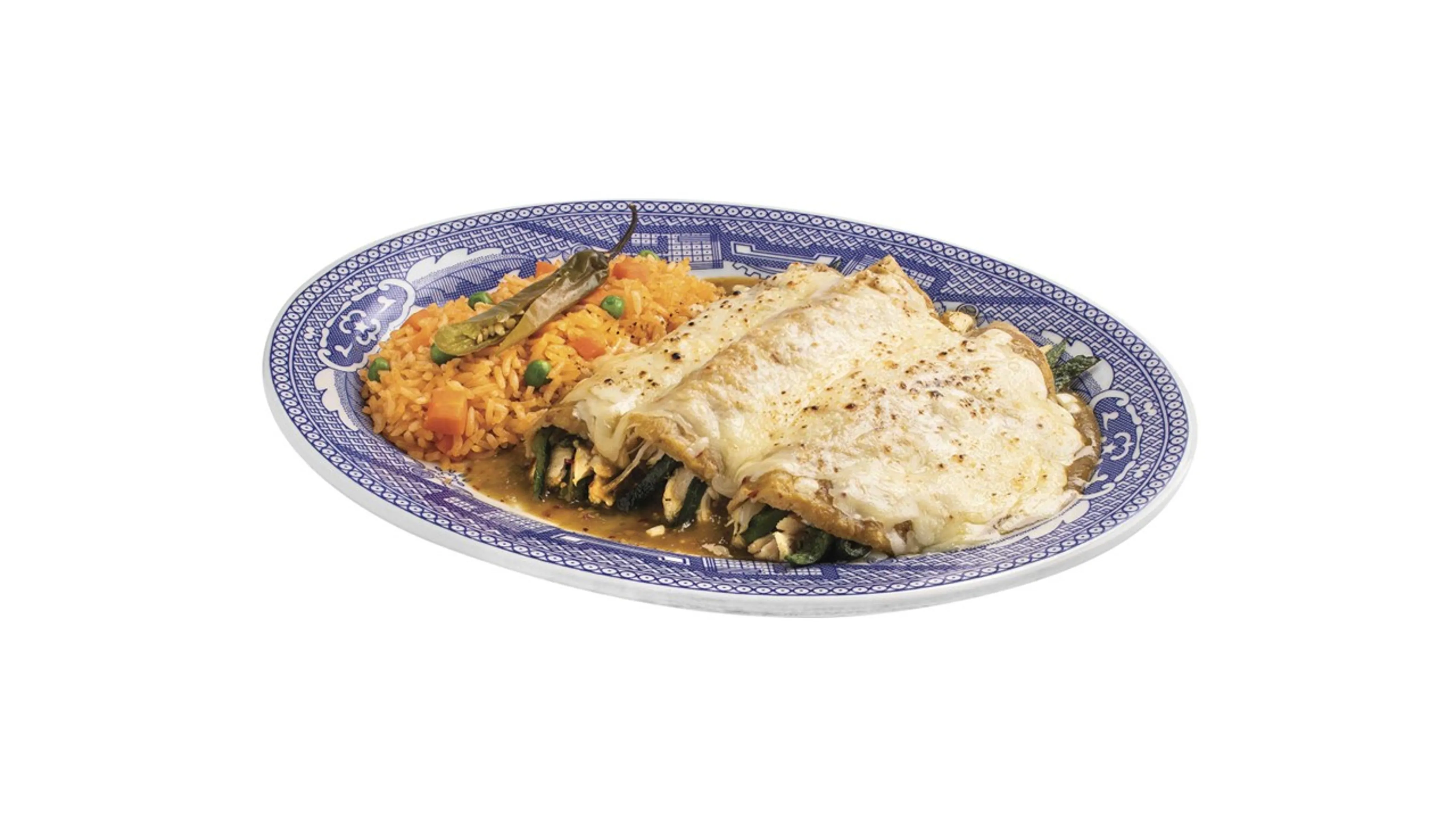 Enchiladas estilo Tlaxcala Paquete Comida - Sólo Sanborns | Delivery