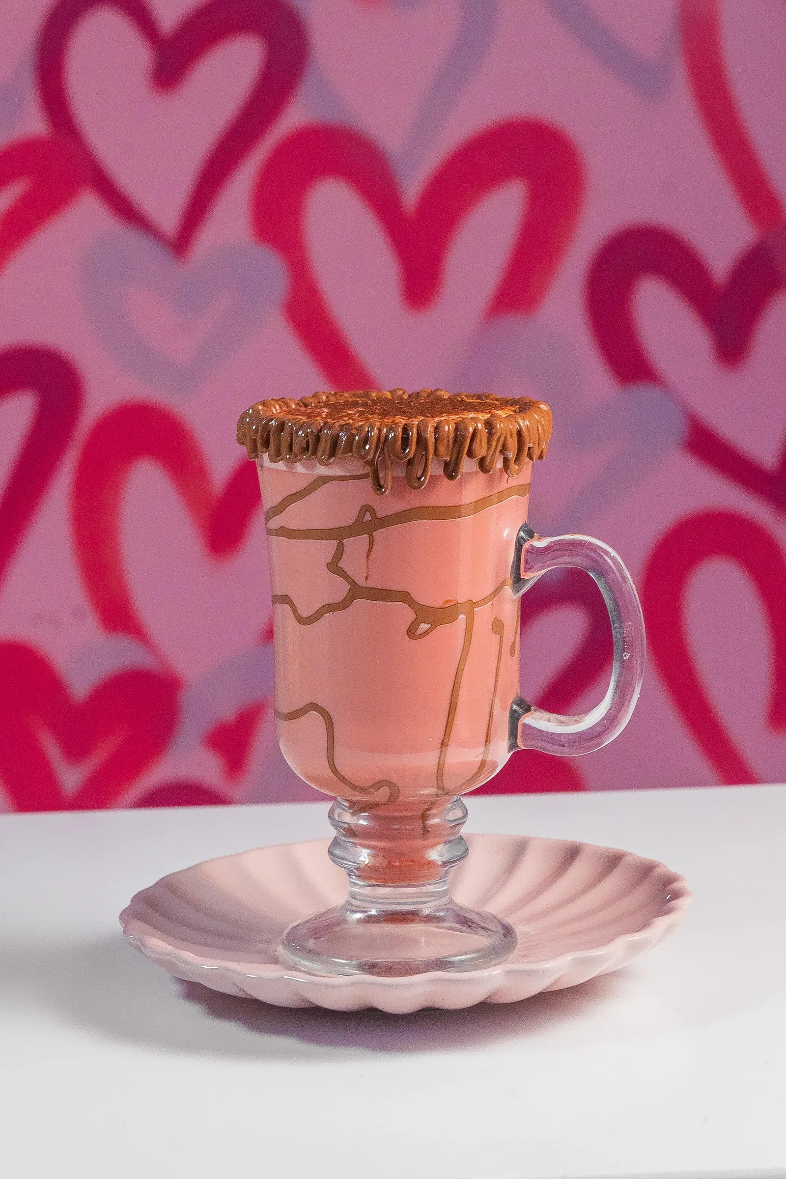 Latte Pink Nutella - Masamor | Pastelería & Cafetería artesanal en Viña ...