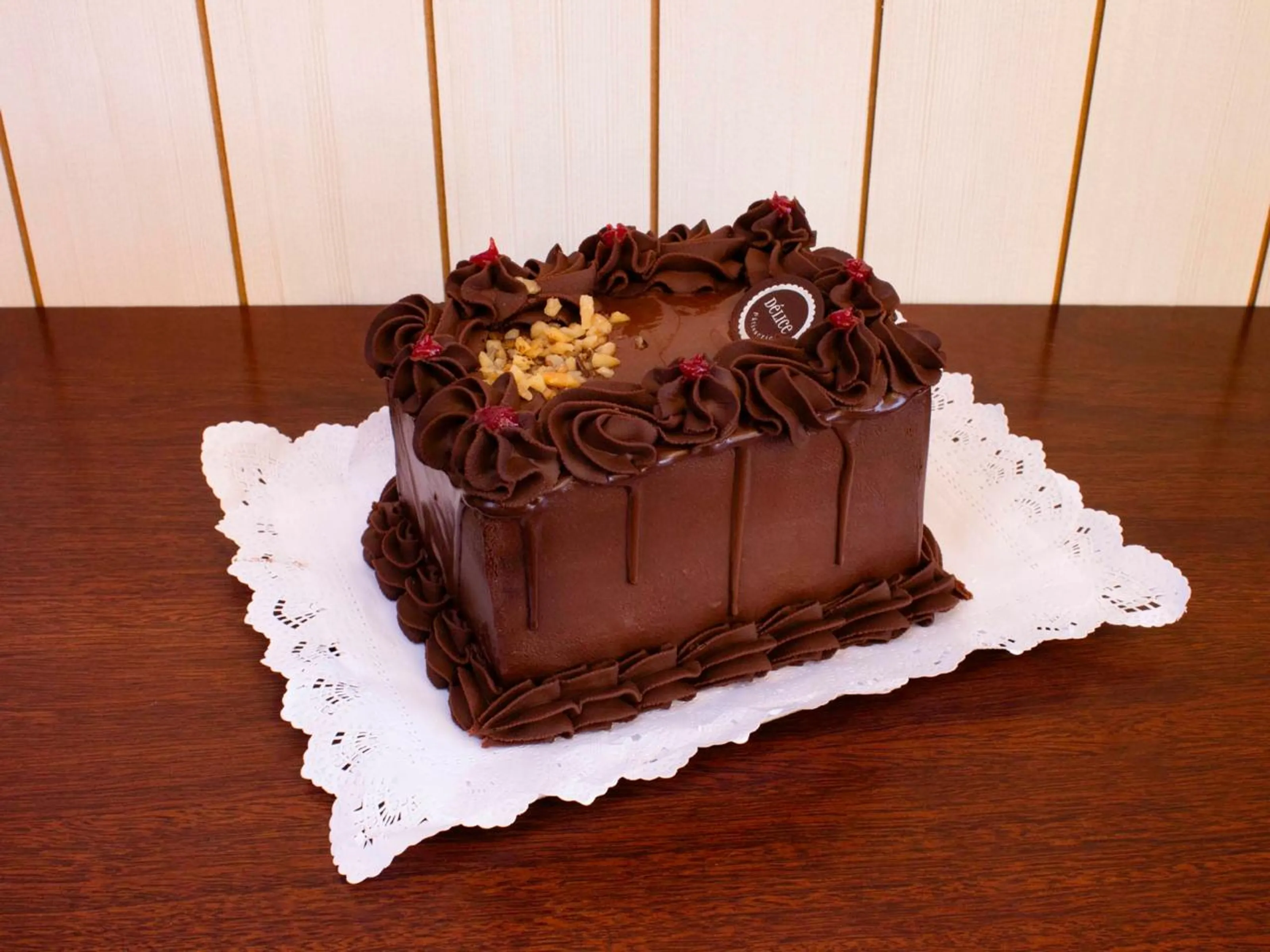 Torta Plaisir au chocolat 10p - Pastelería Délice | Deliciosa ...