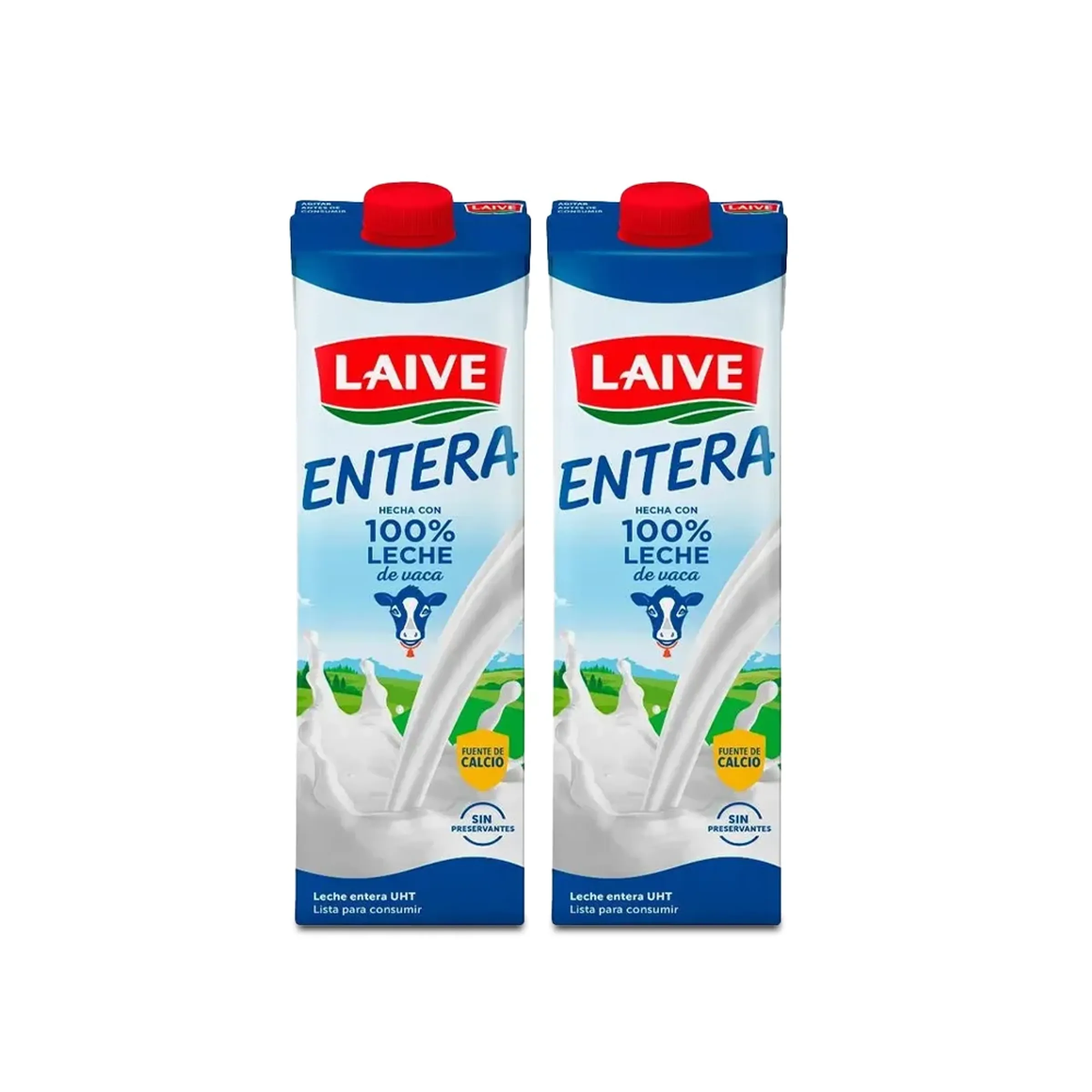 Pack (2 Leche Uht Entera Laive Caja x 946 Ml) - Tambo | Cada vez más cerca