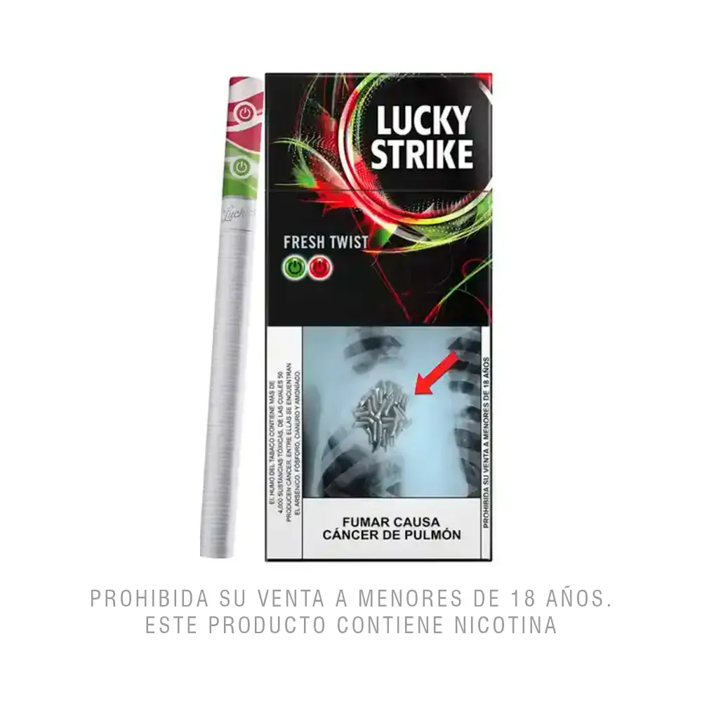 Cigarro Lucky Strike Fresh Twist Xl X 10 Und - Tambo | Cada vez más cerca