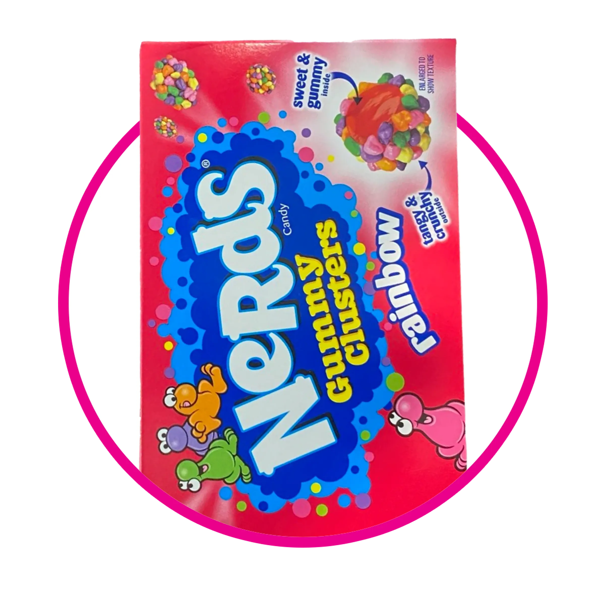 NERDS GUMMY CLUSTERS ORIGINAL CAJA 85G - KOKOROCAO | Dulces Internacionales