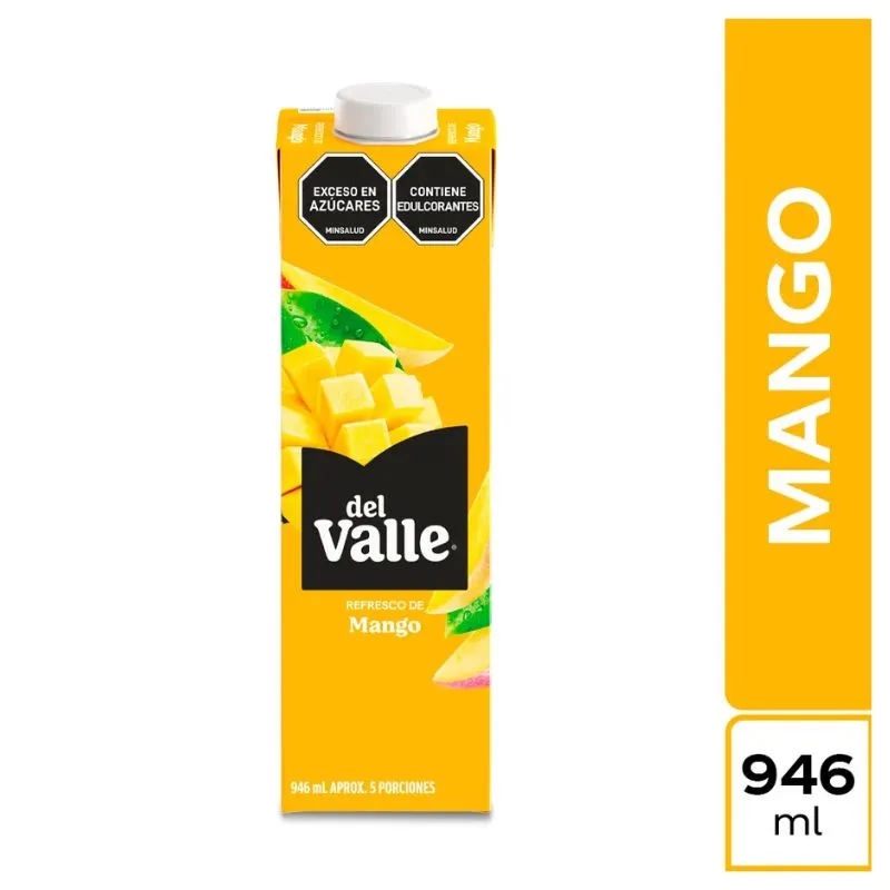 REFRESCO DEL VALLE MANGO X 946 ML TETRA PAK - Supermercados La 80 ...
