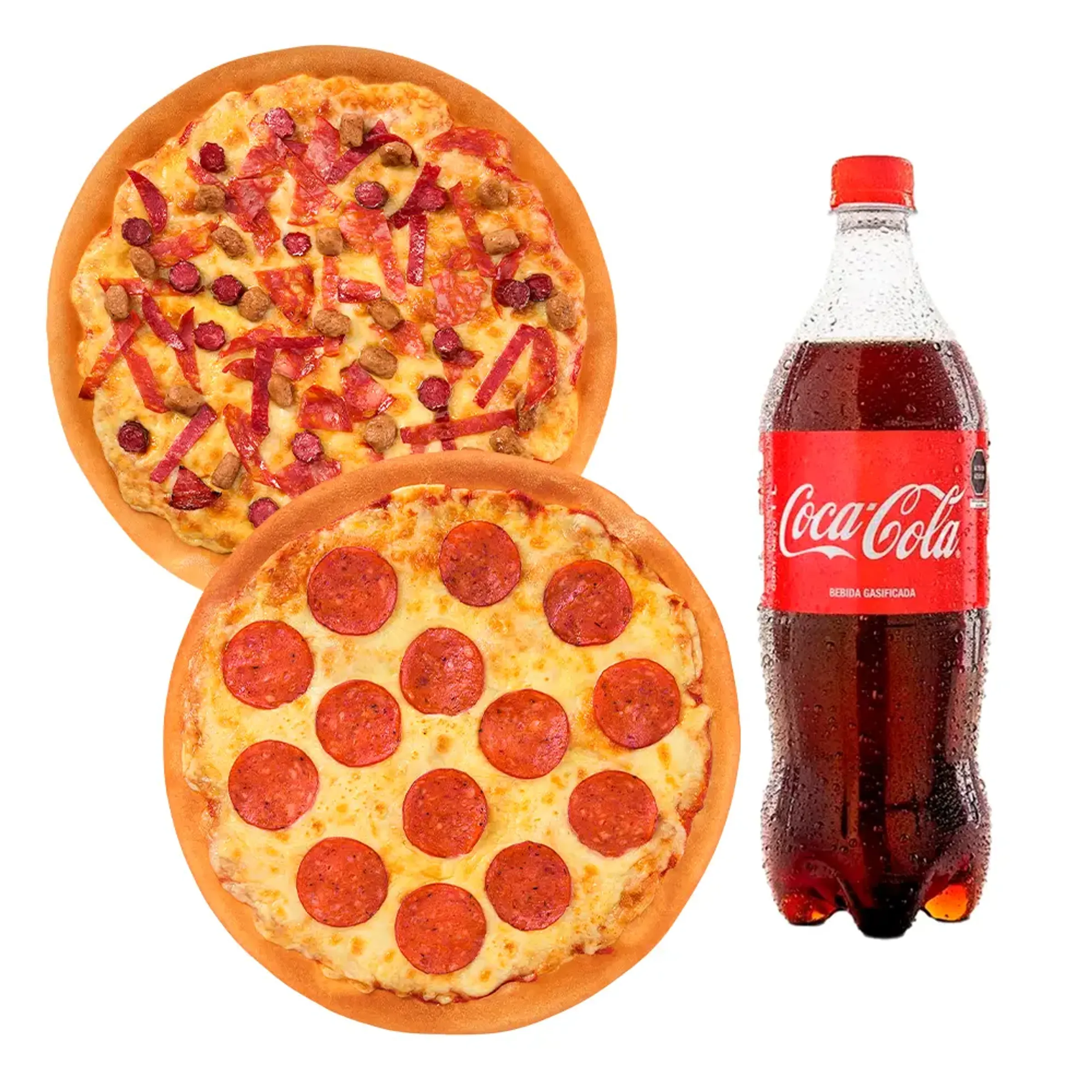 Pack (1 Pizza Familiar Carnivora + 1 Coca Cola x 1 Lt + 1 Pizza ...