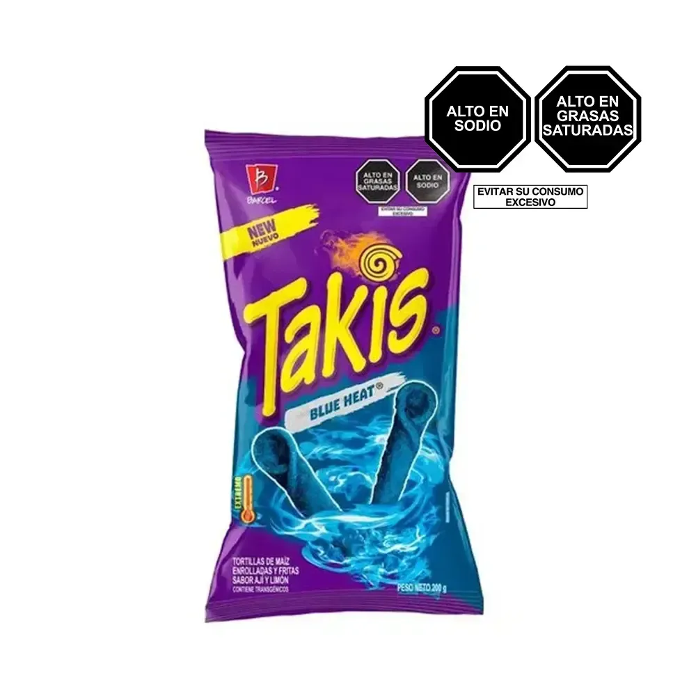 Tortillas Takis Blue Heat Aji Y Limon X 200 Gr - Tambo | Cada vez más cerca