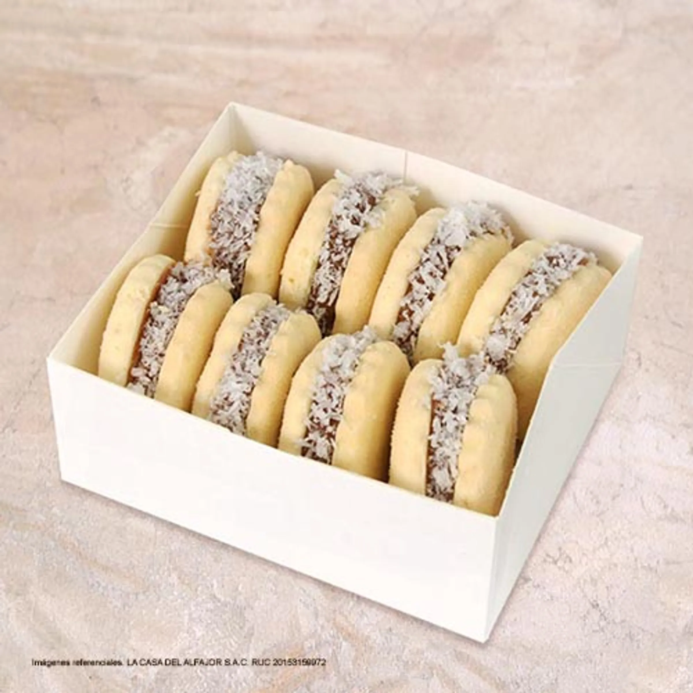 mini alfajor de maicena 8 unid. - La Casa del Alfajor | El que viene ...