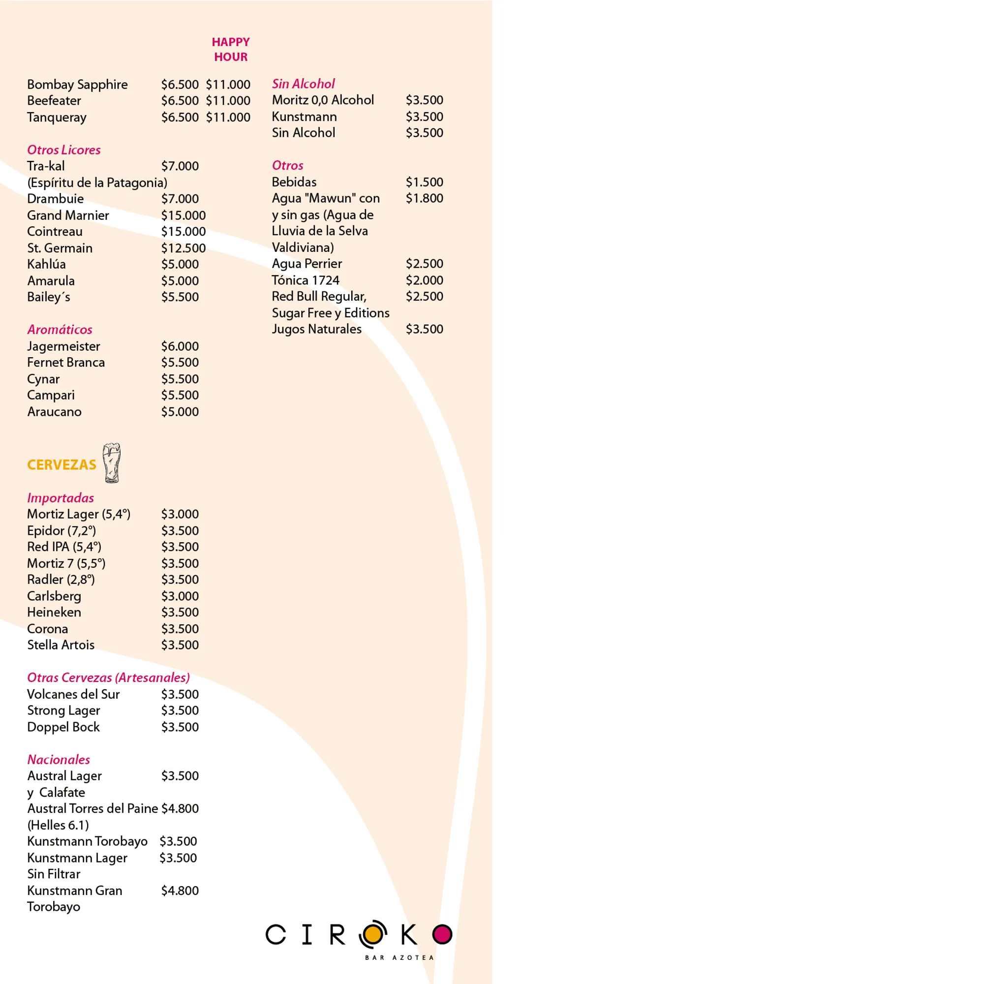 Ciroko | Cocktelería de autor