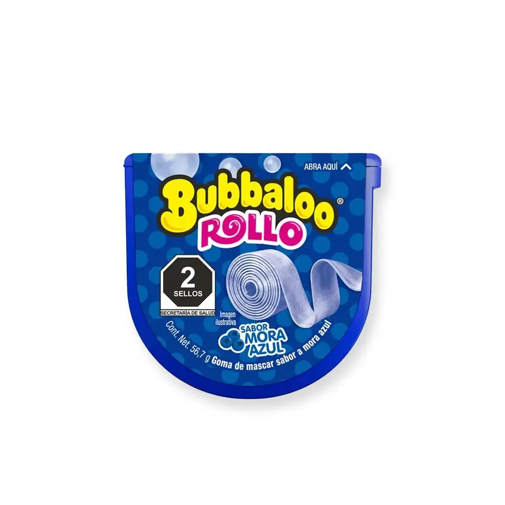 Chicle Bubbaloo Mora Rollo X 56.7 Gr - Tambo | Cada vez más cerca