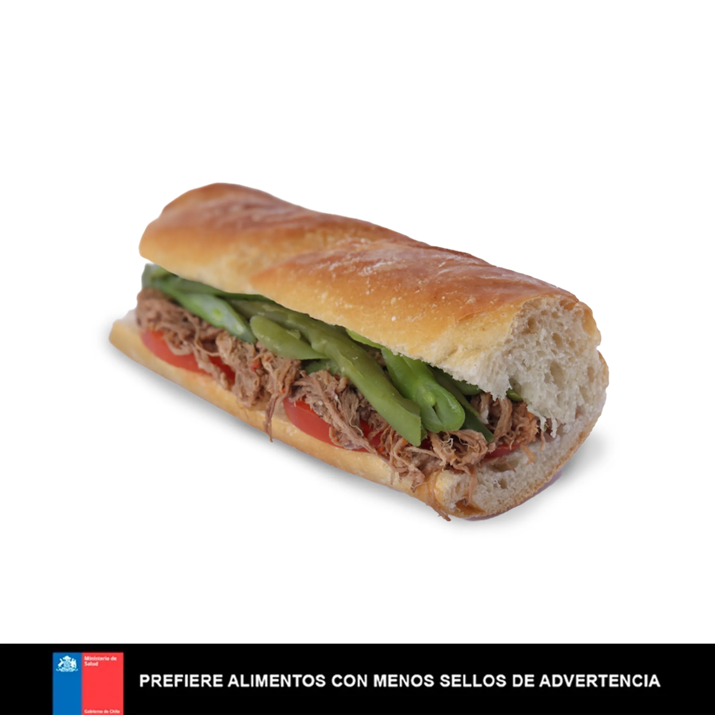 Sándwich Premium Mechada Chacarero - San Camilo - Tienda Online ...