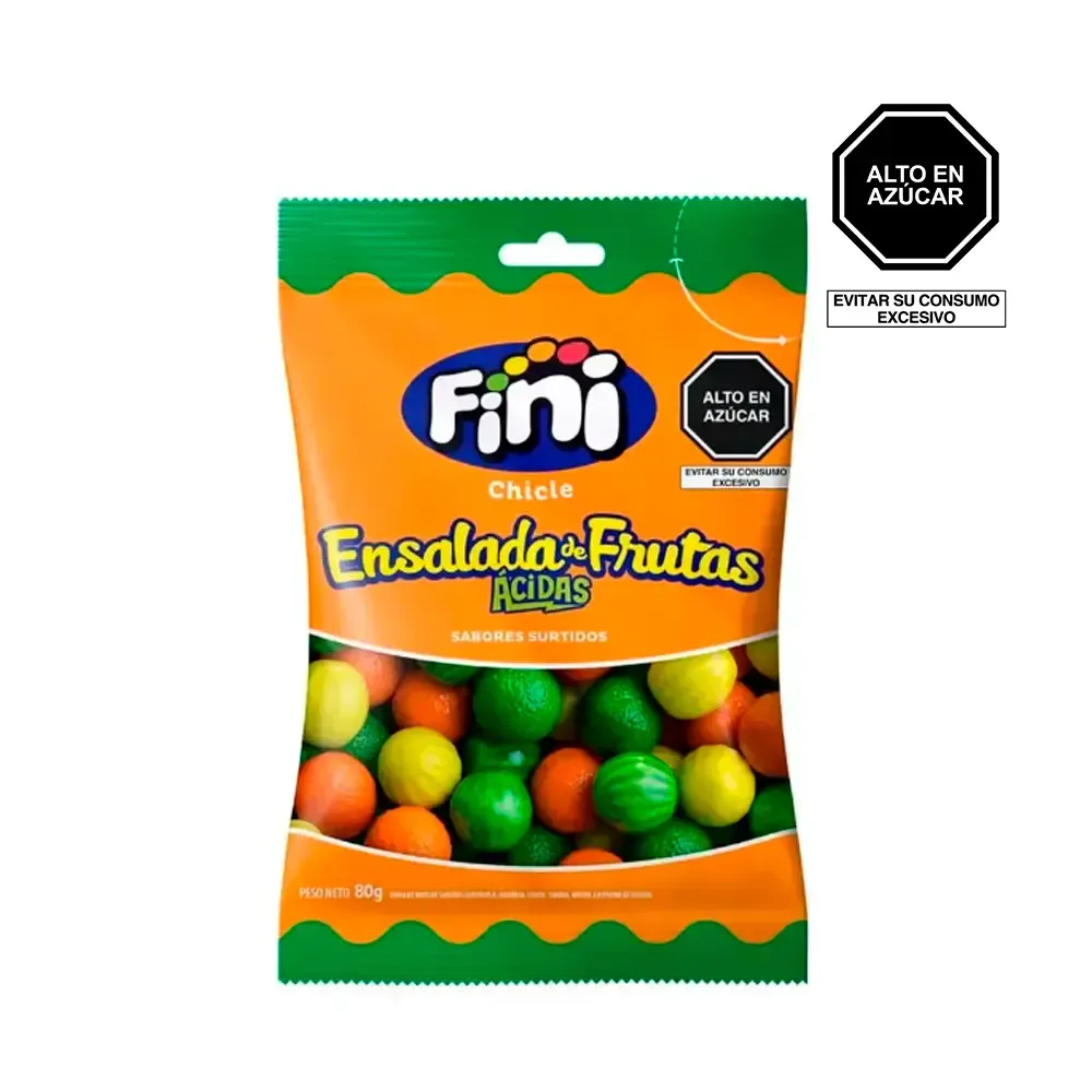 Chicle Fini Ensalada Frutas Acida X 80 Gr - Tambo | Cada vez más cerca
