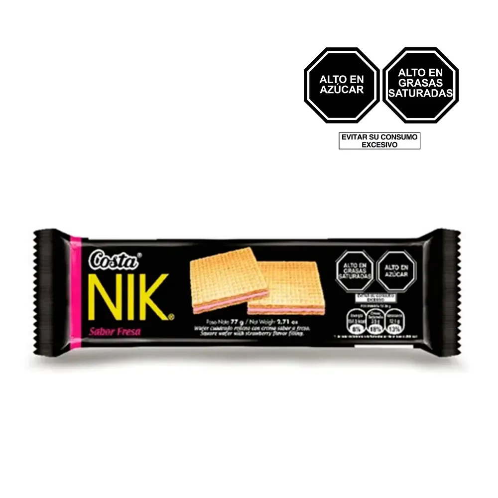 Wafer Nik Fresa 72 g - Tambo | Cada vez más cerca