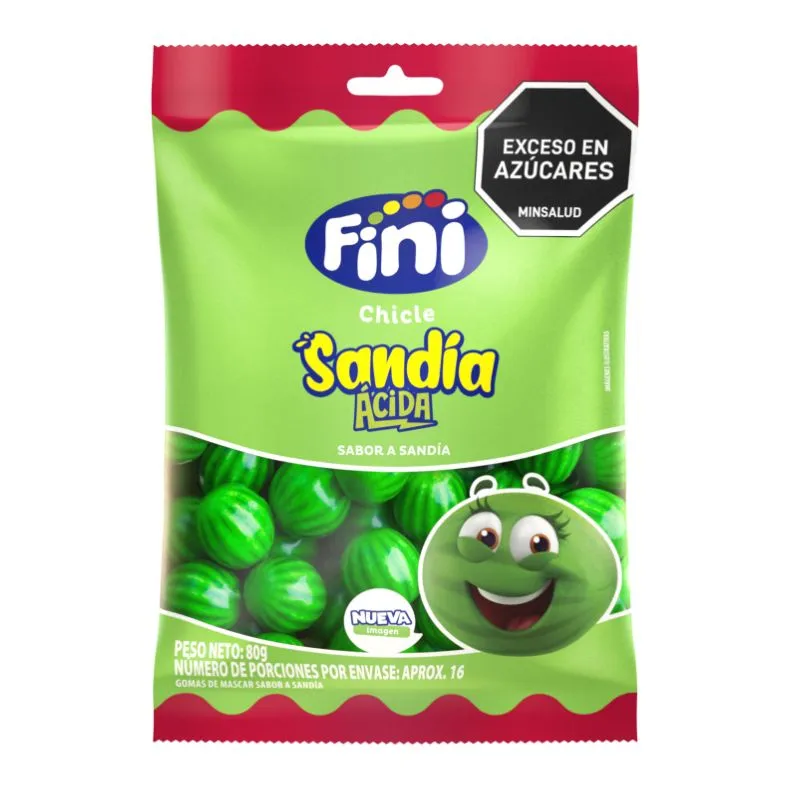 Chicle fini sandia acida x 80 grs - Supermercados La 80 | Compra online