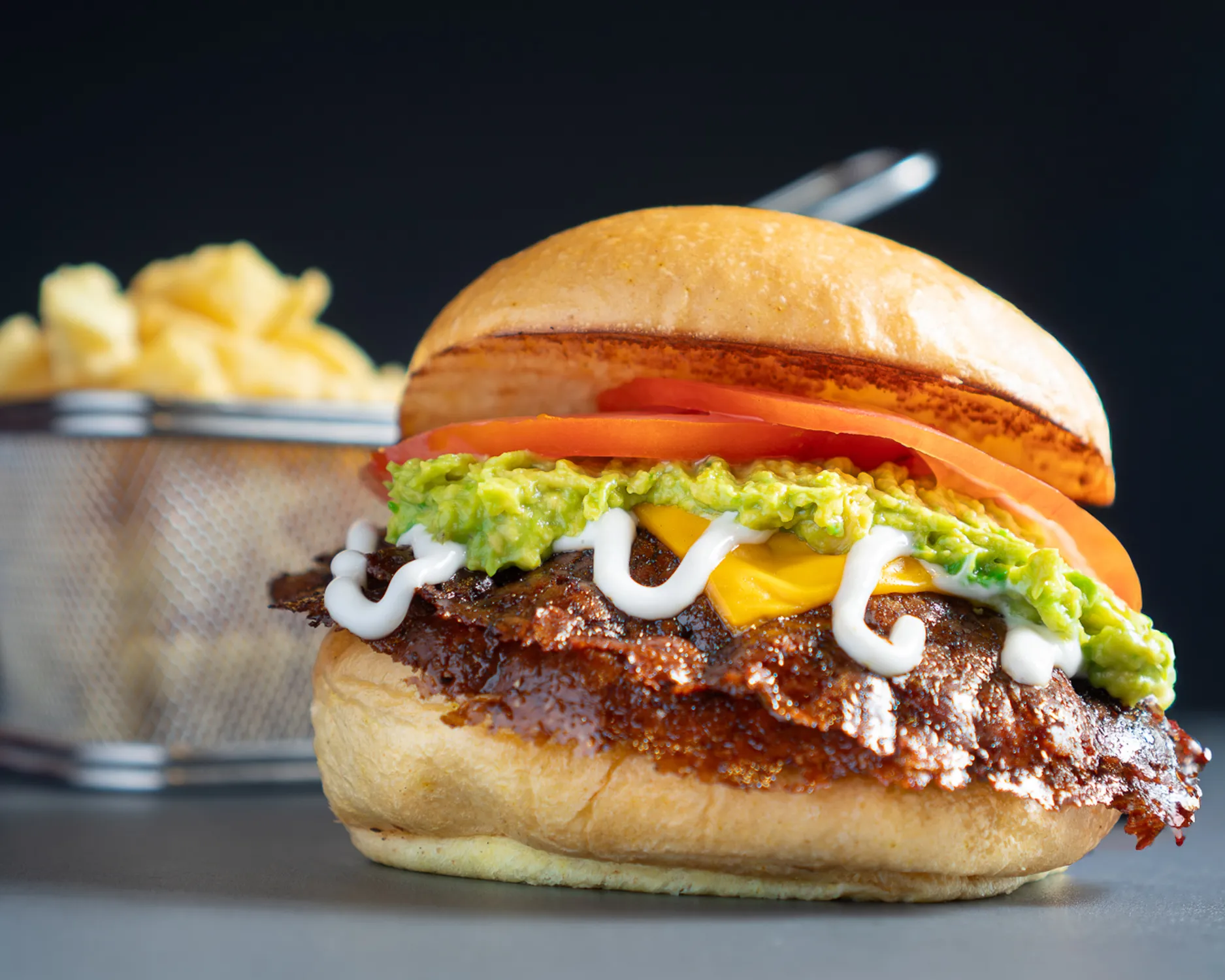 NUEVA! Italy Burger Doble + Fries - Ryge Burger | Pide online